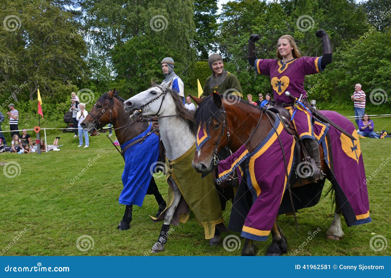 Turnering för 2 riddare redaktionell bild. Bild av historia - 41962581