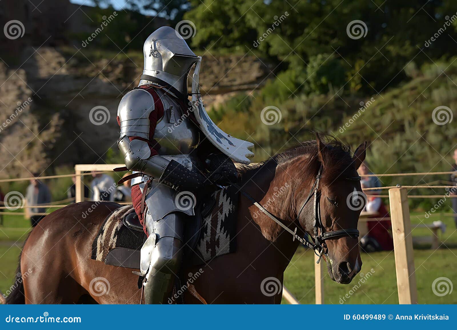 Turnierender Ritter on Horseback Redaktionelles Stockbild - Bild von ...