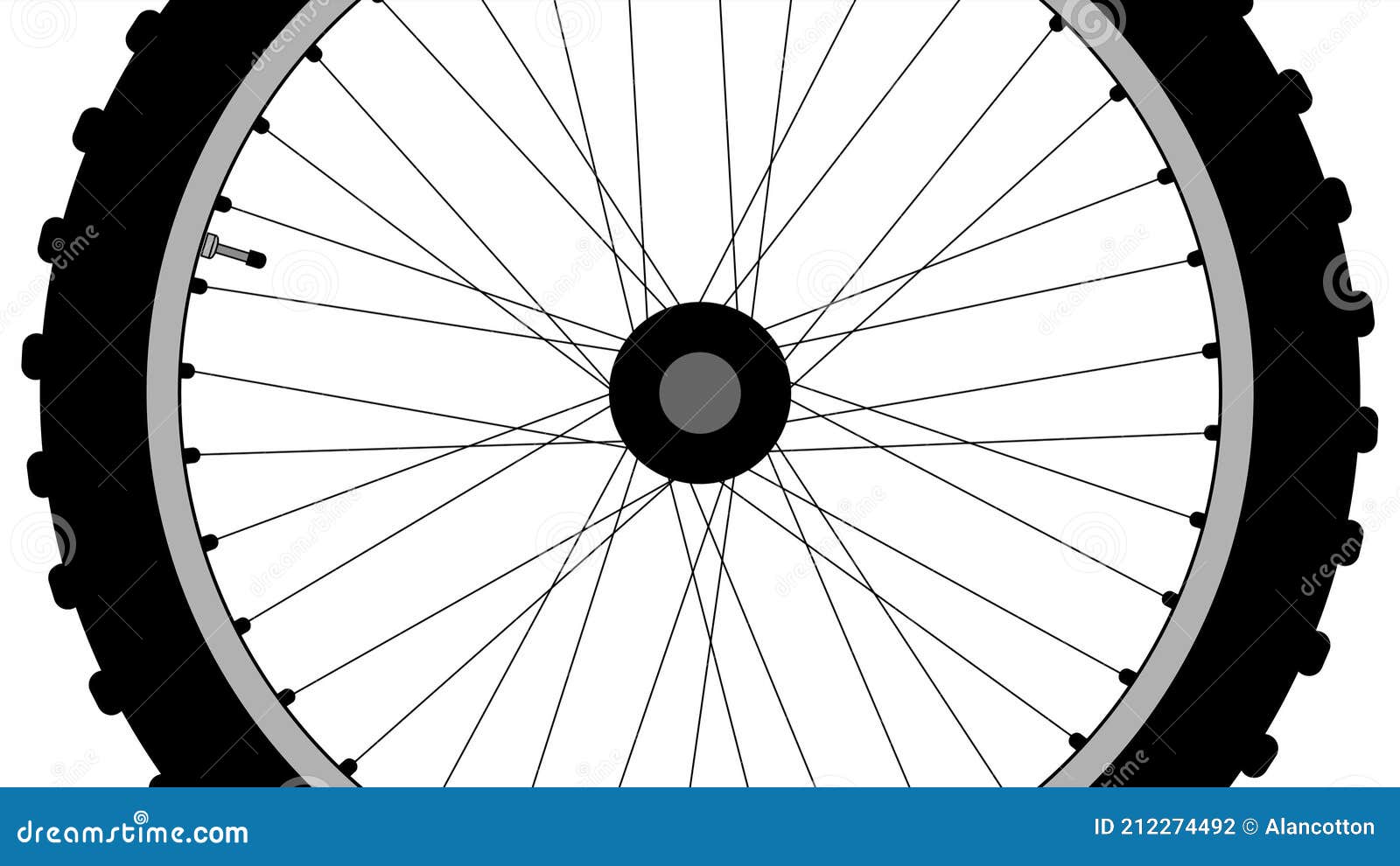 Turning Bicycle Wheel stock footage. Video of metal - 212274492