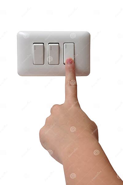 Turning Off stock image. Image of people, isolated, person - 22275993