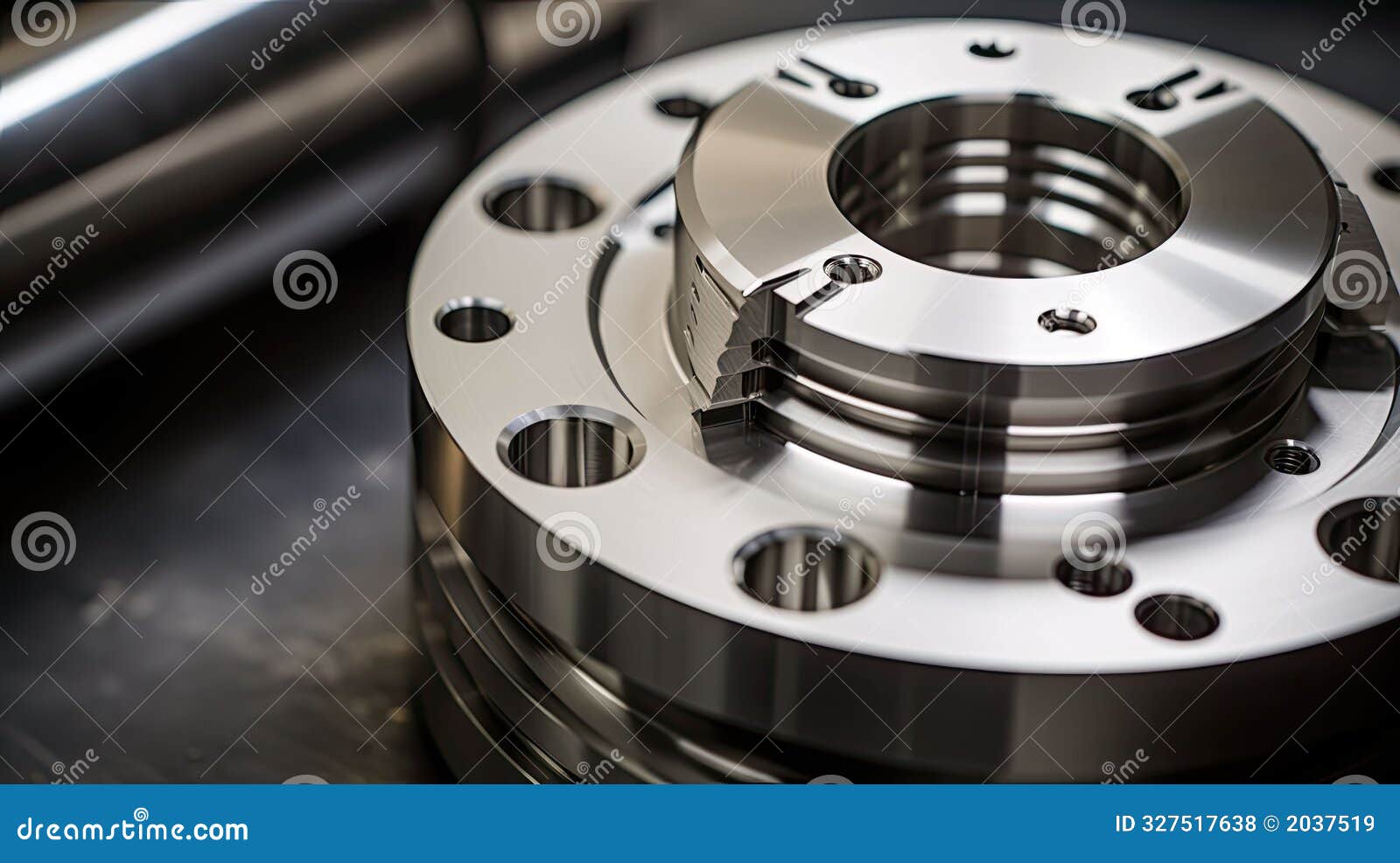 Turning Precision Machining Technology Stock Illustration ...