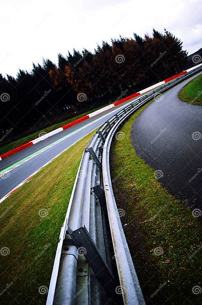 Turning at a race track stock image. Image of rush, speed - 3614743