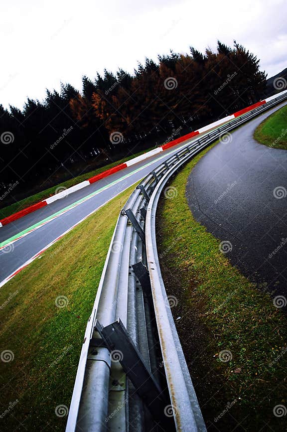 Turning at a race track stock image. Image of rush, speed - 3614743
