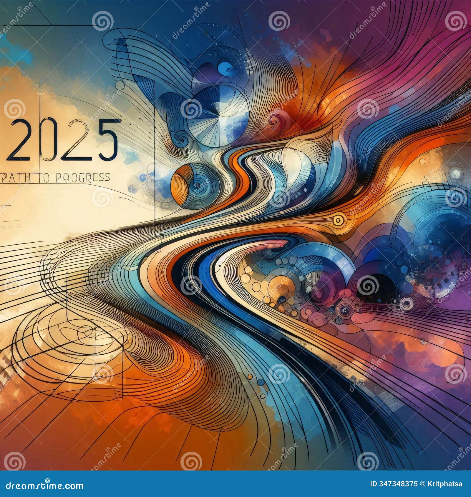 Navigating the Future: 2025 Roadmap Generator for Ai Stock Illustration ...