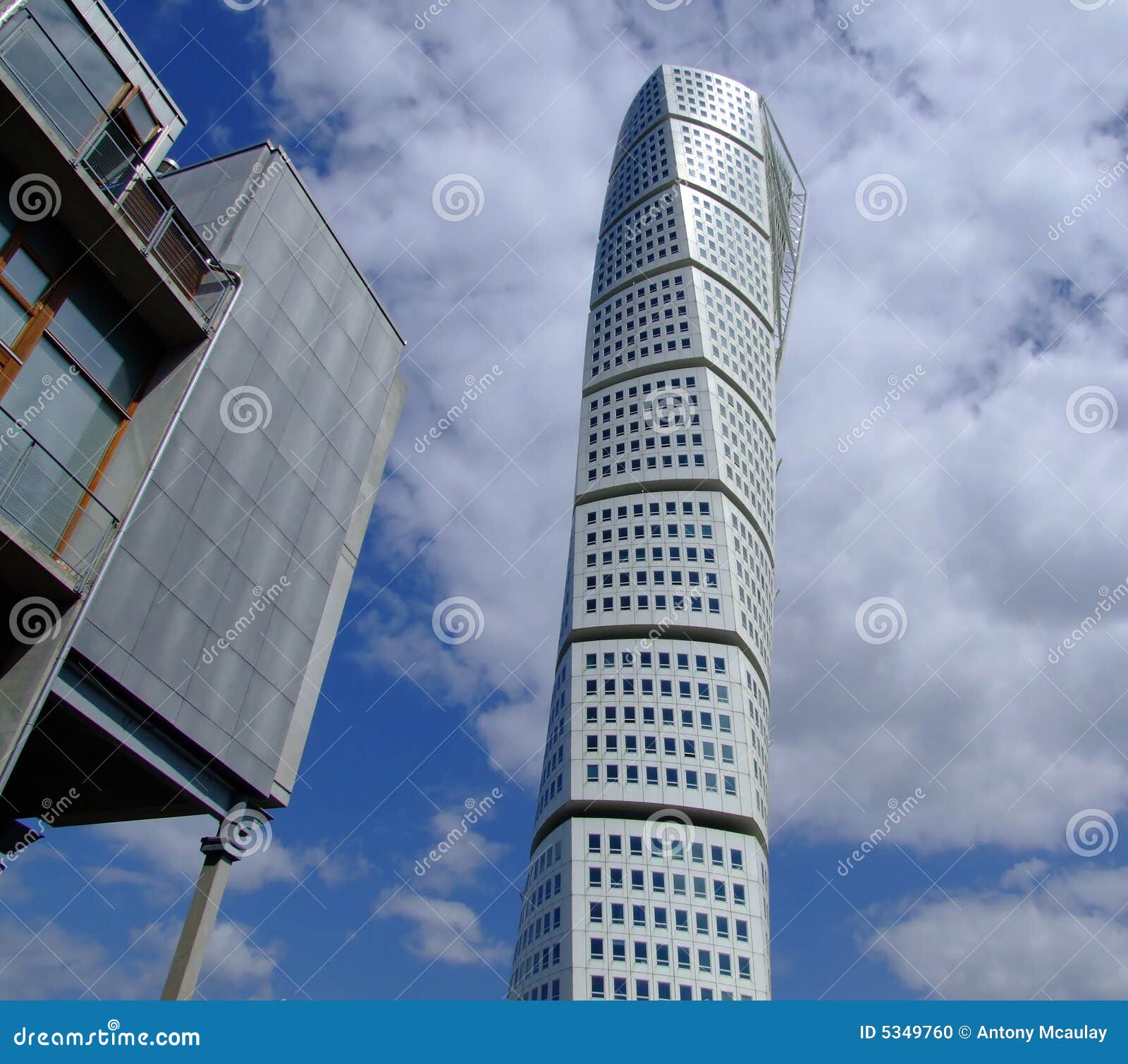 Twisted Tower House Turning Torso In Malmo Editorial Image ...