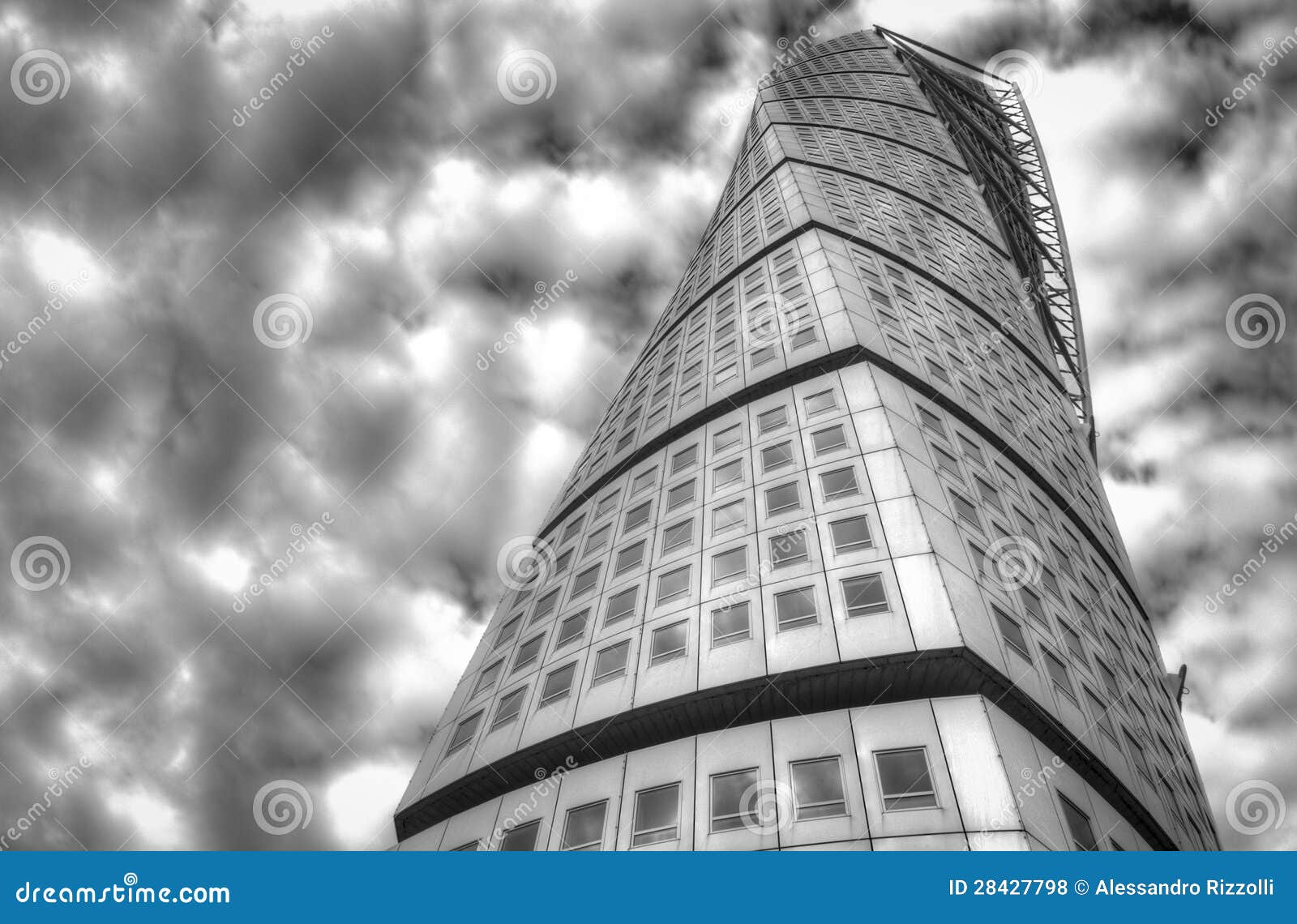 Turning Torso editorial stock photo. Image of commercial - 28427798
