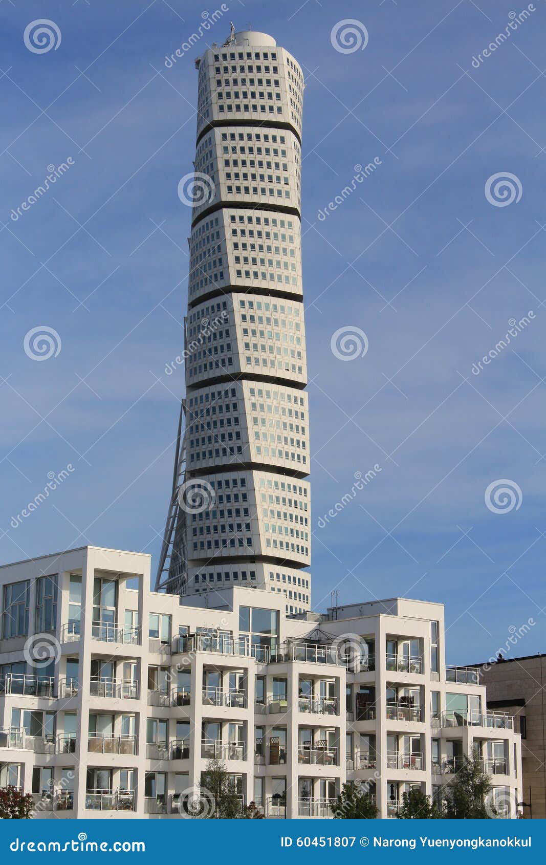 Turning Torso Facade on October 2 , 2015 in Malmo, Sweden. Turning ...