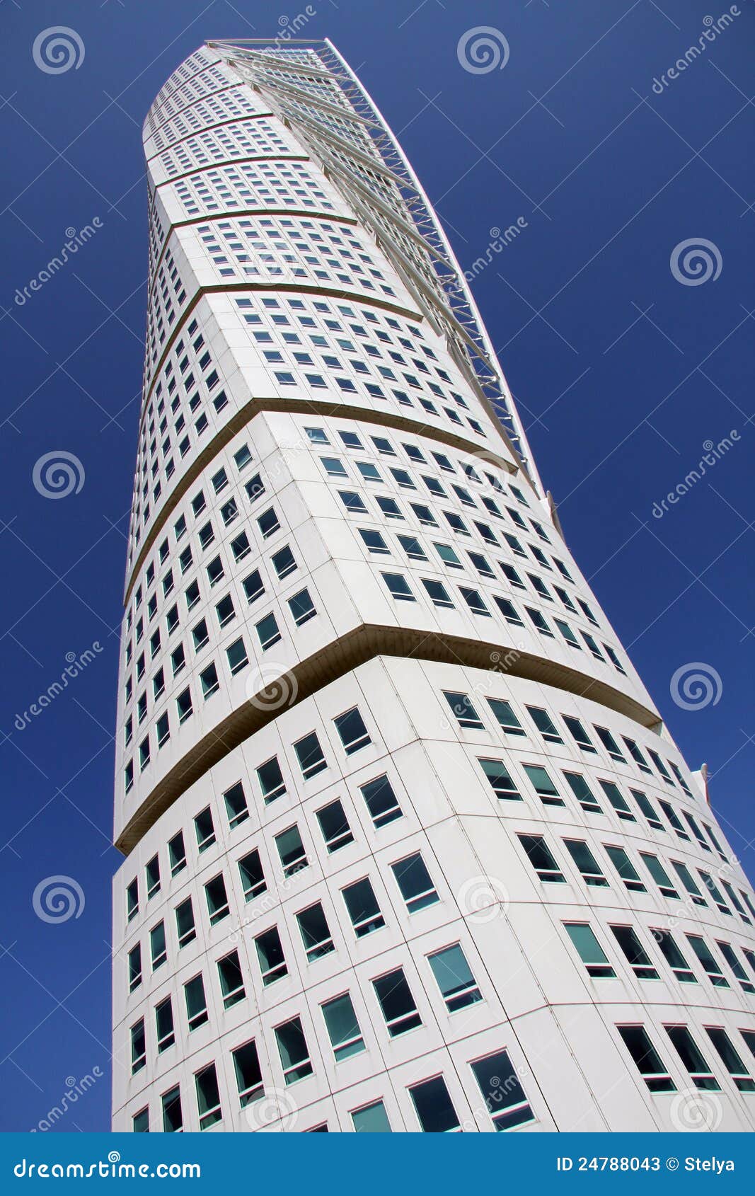 Turning Torso Tower Apartments In Malmo Sweden And Part Of Its ...
