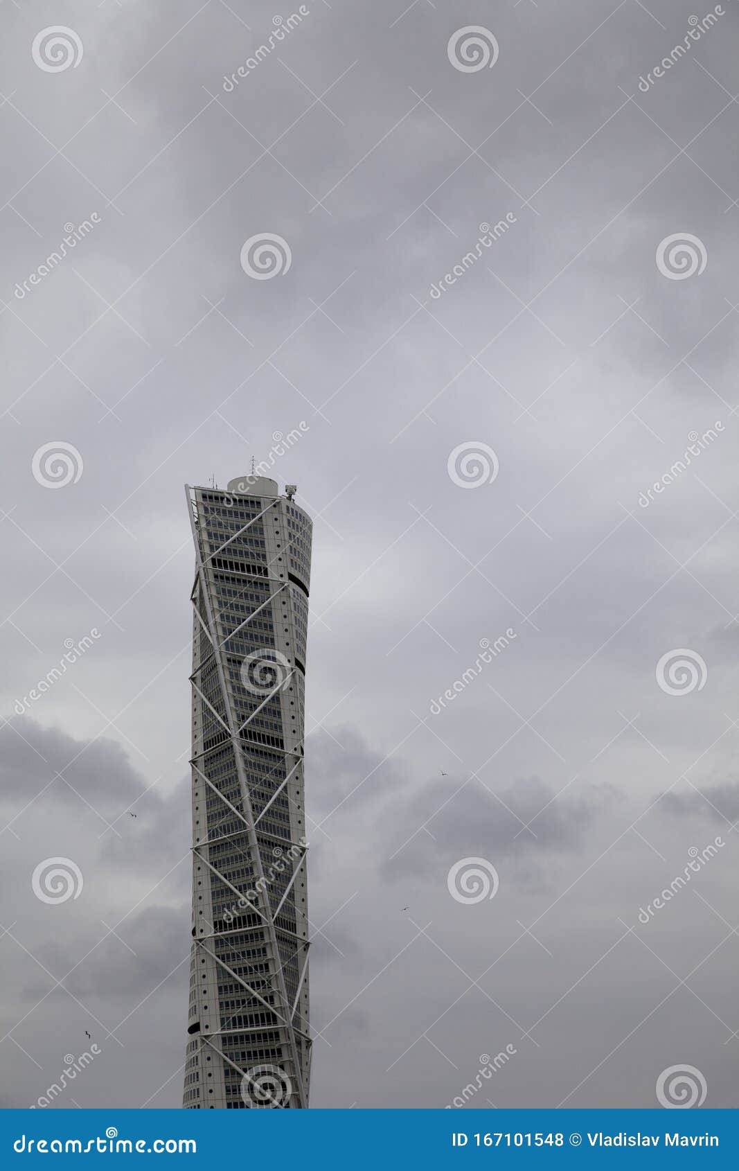 Turning Torso, Malmo, Sweden Editorial Stock Photo - Image of calatrava ...