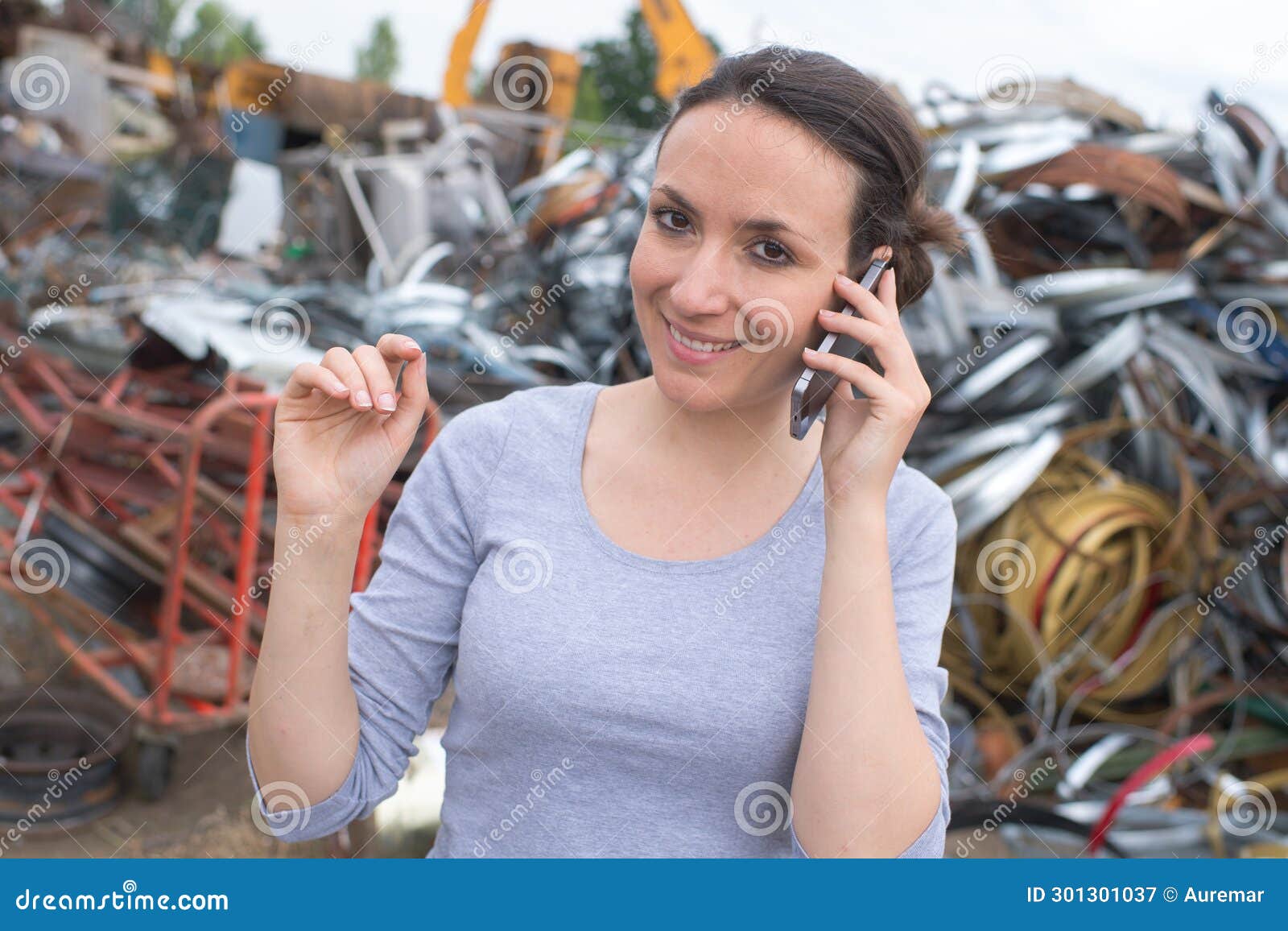 Turning Trash into Useful Things Stock Image - Image of vocational ...