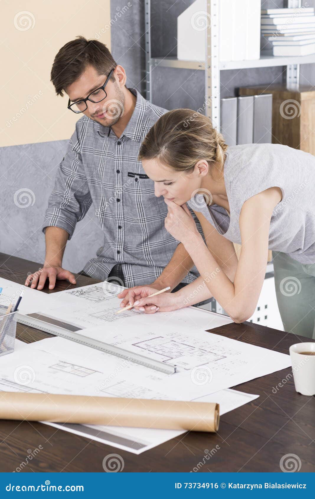 Turning Vision into Reality Stock Photo - Image of concept, designer ...