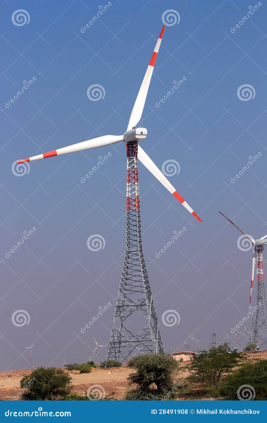Turning windmill stock photo. Image of spinning, environment - 28491908