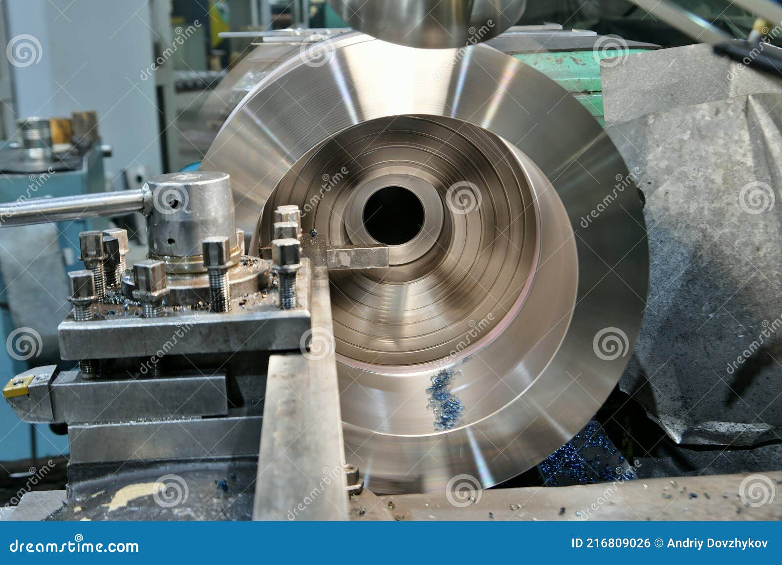 Turning Work on the Machine, Processing of the Inner Surface with a ...