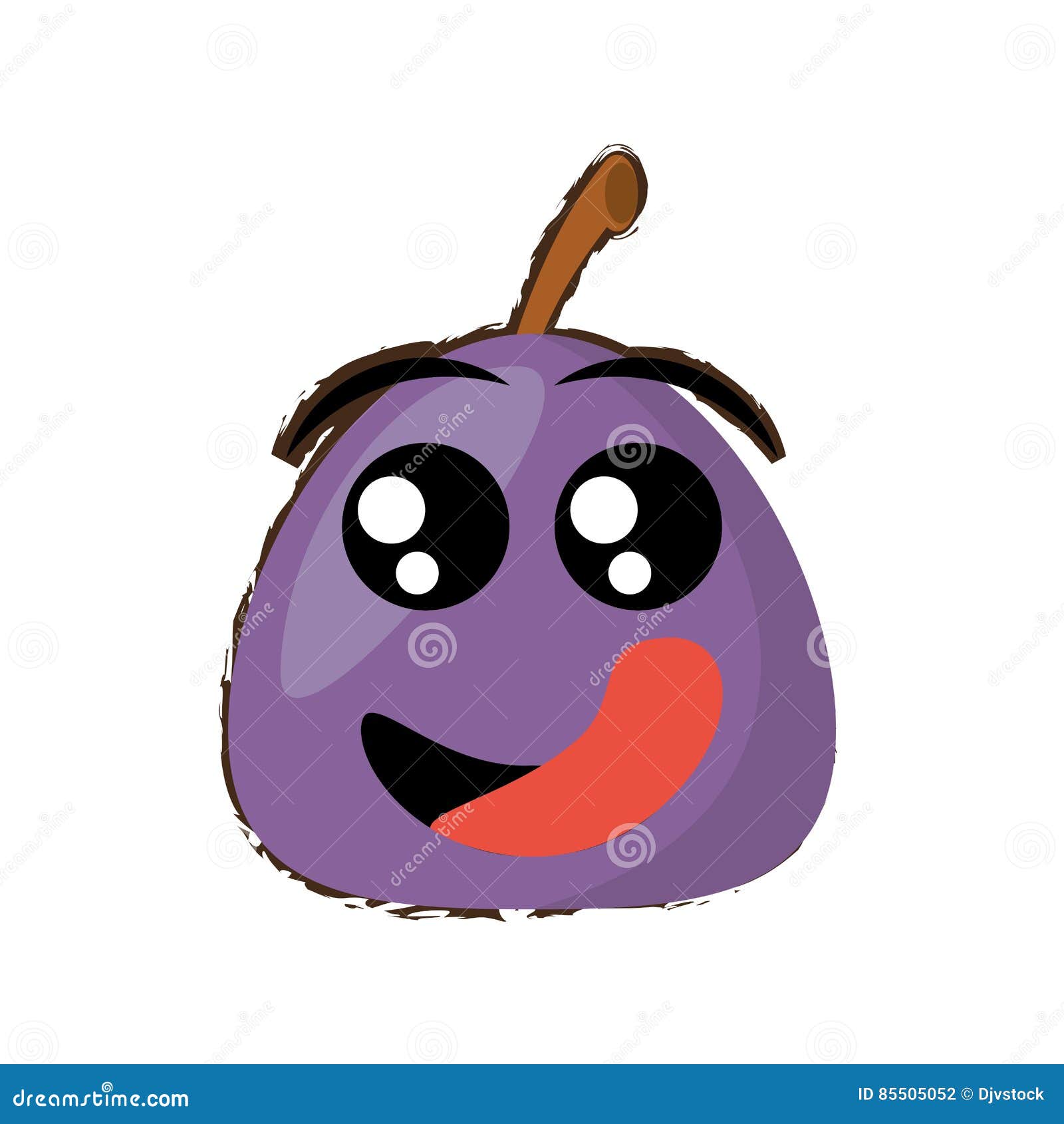 Hungry Face Logo Cartoon Vector | CartoonDealer.com #2342399