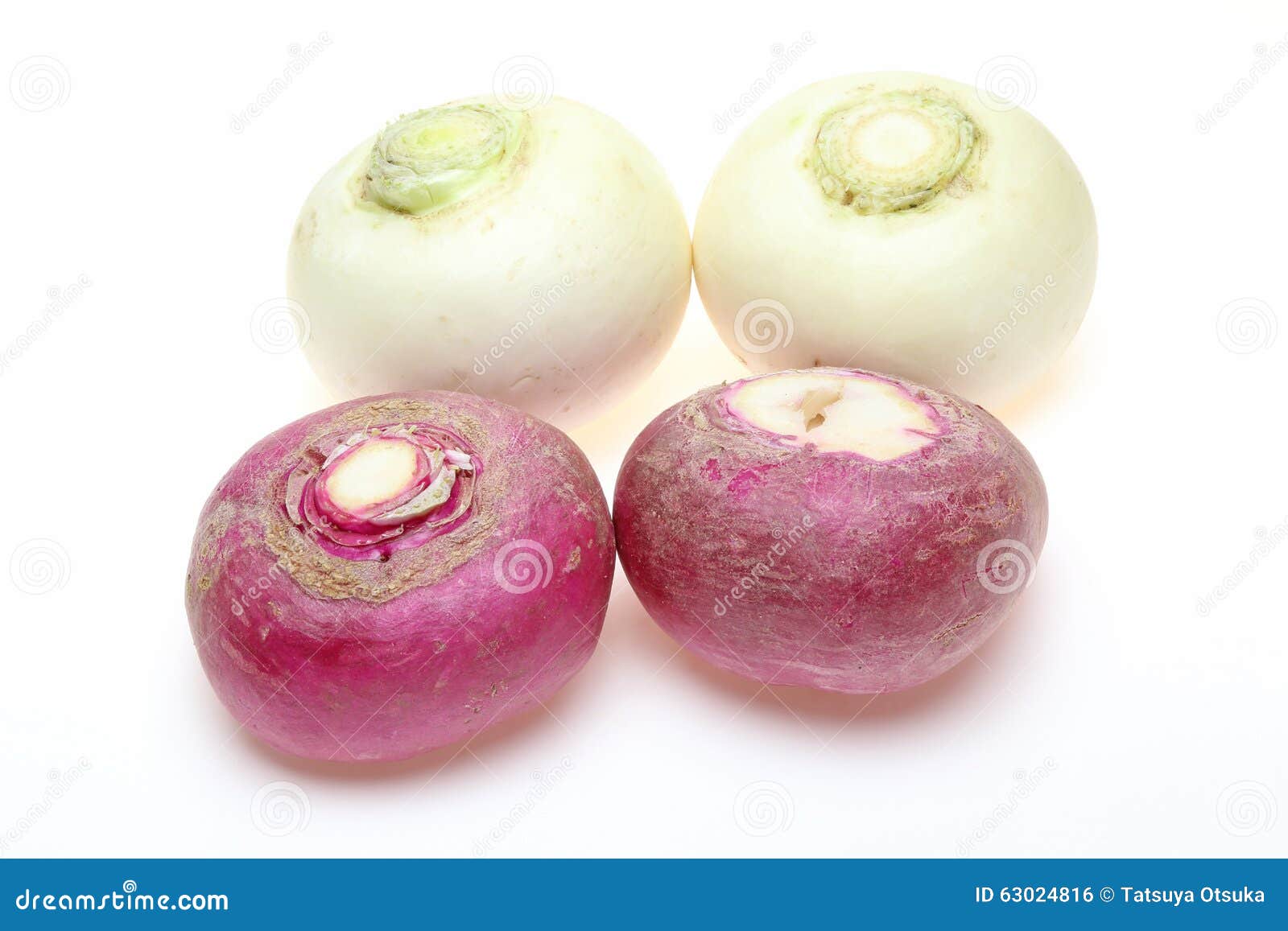 Turnips in a White Background Stock Photo - Image of background, shot ...