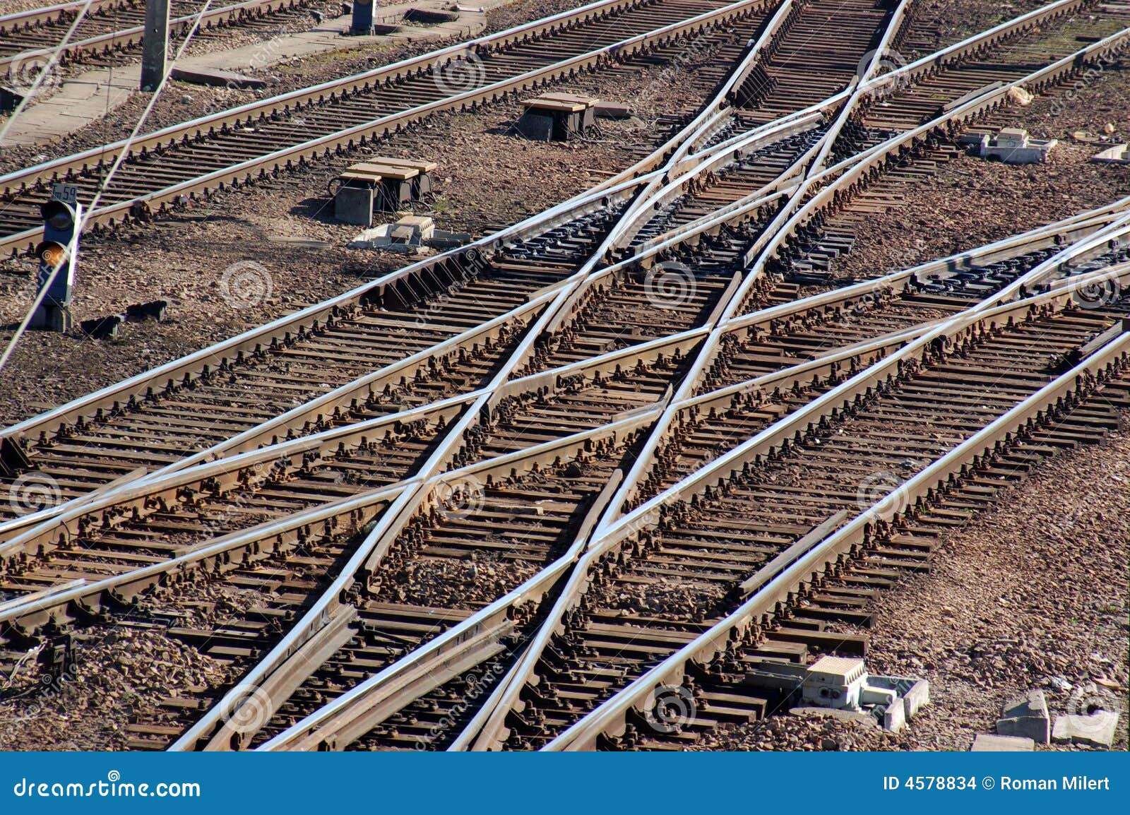 Turnout stock photo. Image of road, crossroads, travel - 4578834