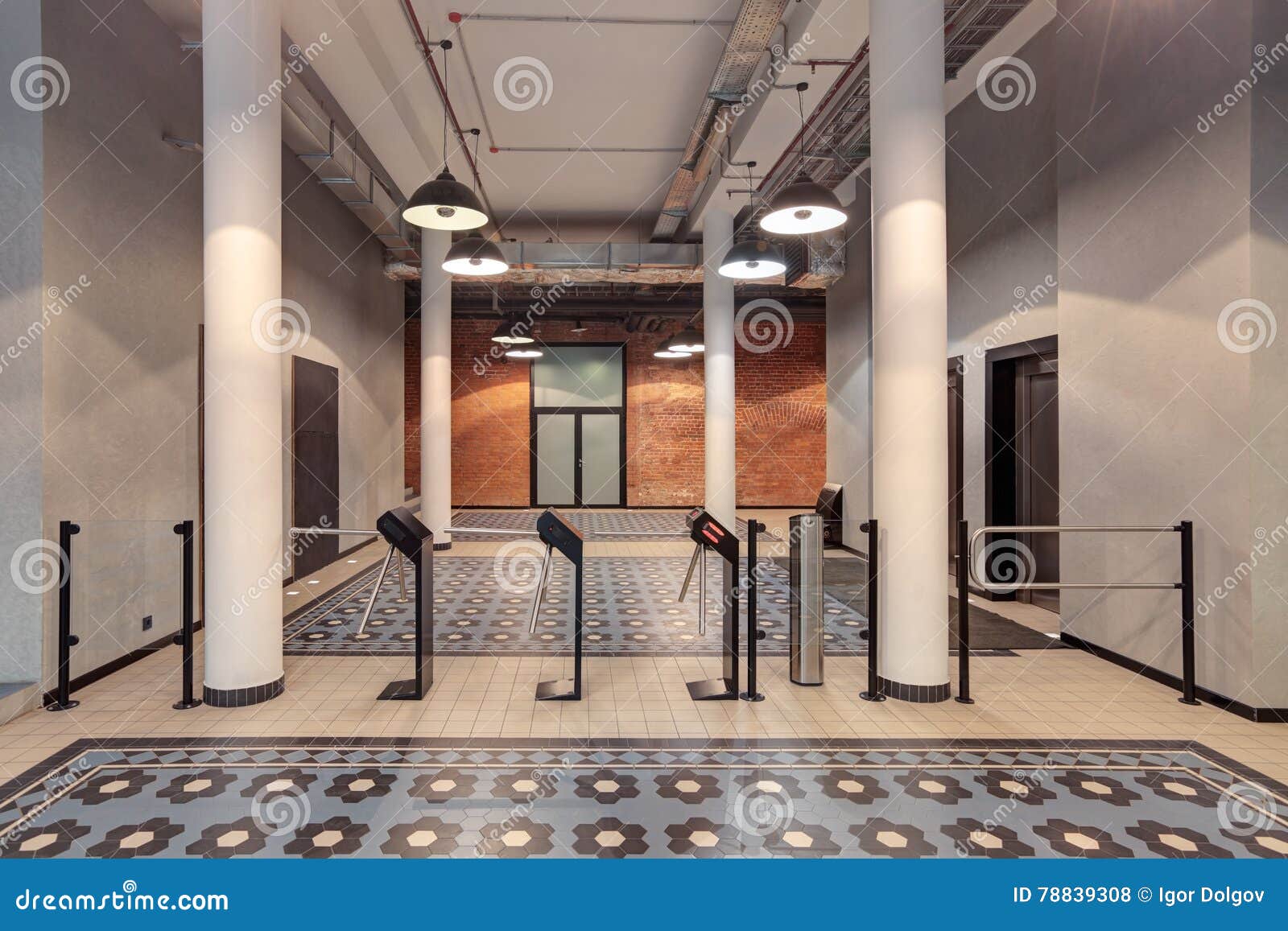 Turnstile stock photo. Image of fence, indoor, barrier - 78839308