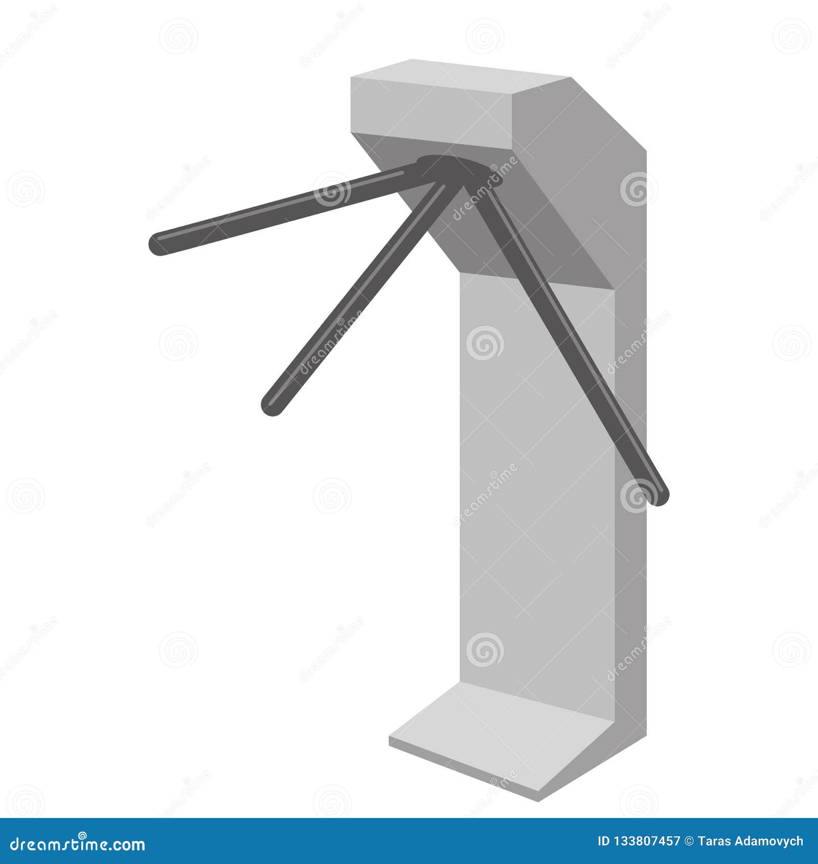 Turnstile Vector Illustration Isolated On Transparent Background ...