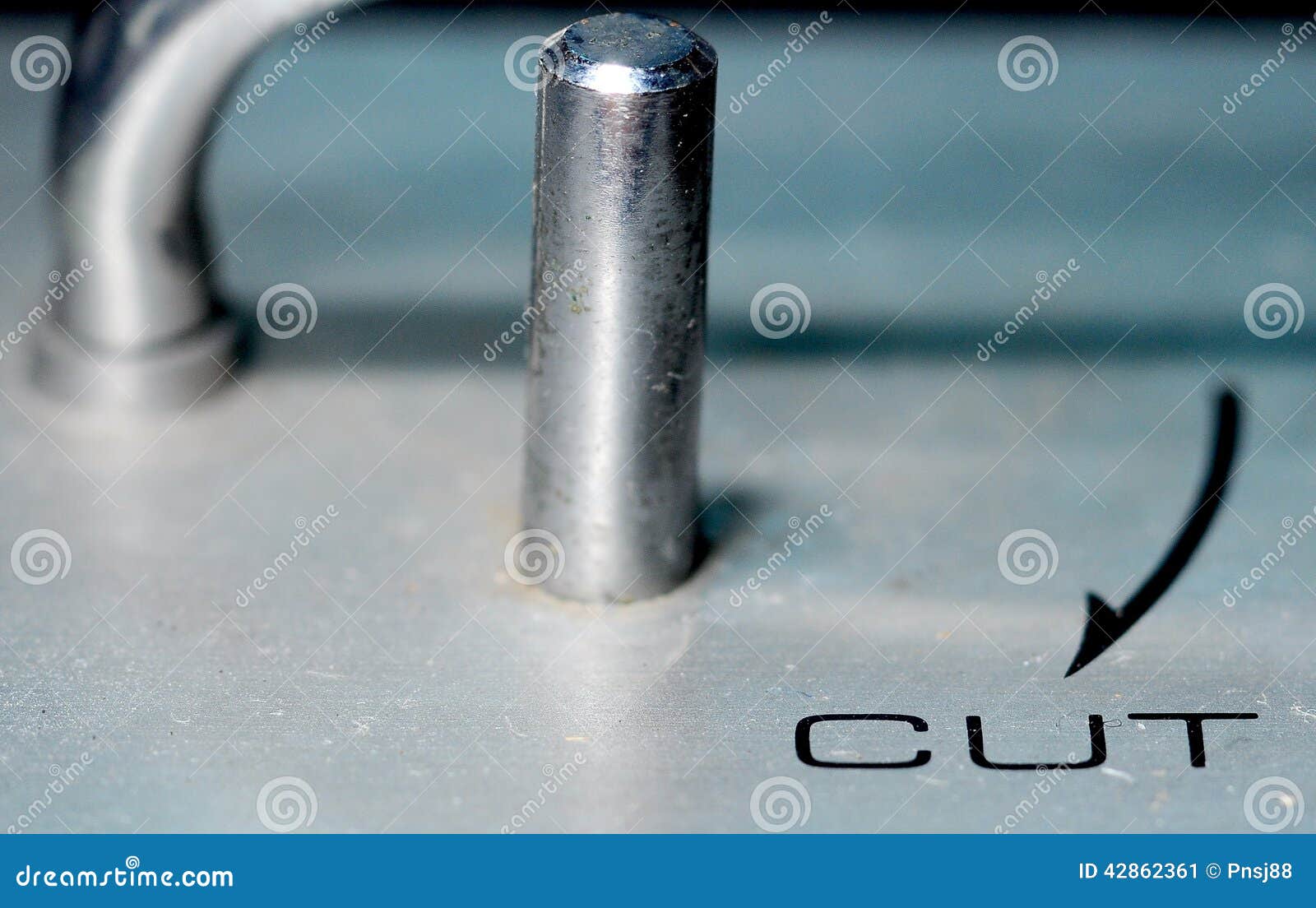 Turntable cut macro stock image. Image of equipment, music - 42862361