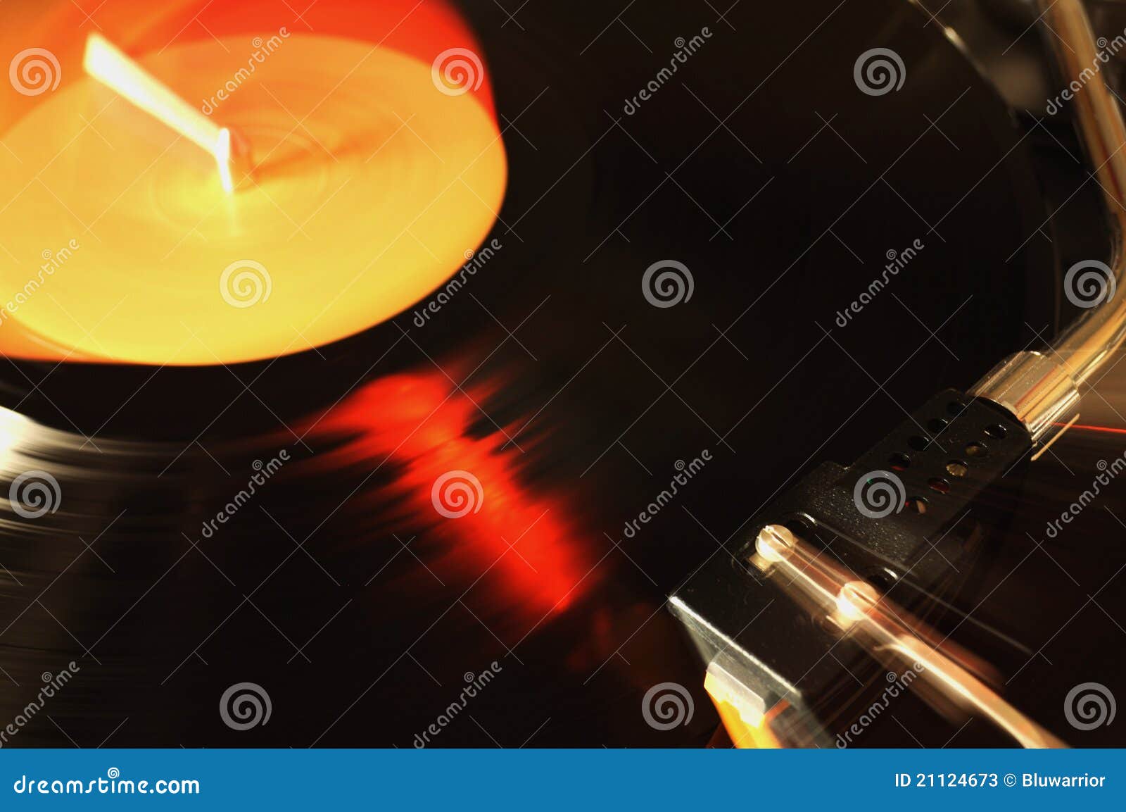 Turntable movement stock image. Image of music, turn - 21124673