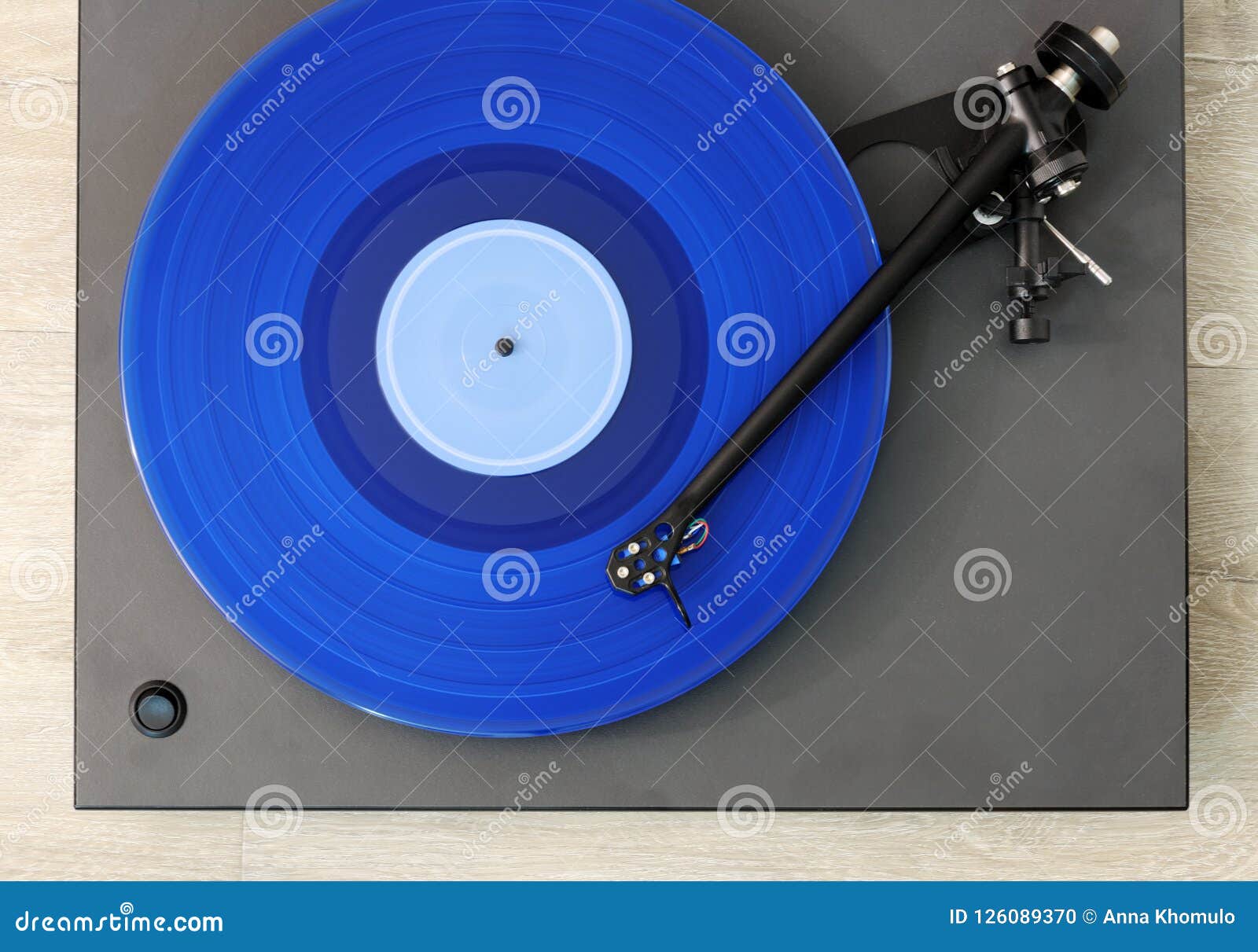Turntable playing record stock photo. Image of still - 126089370