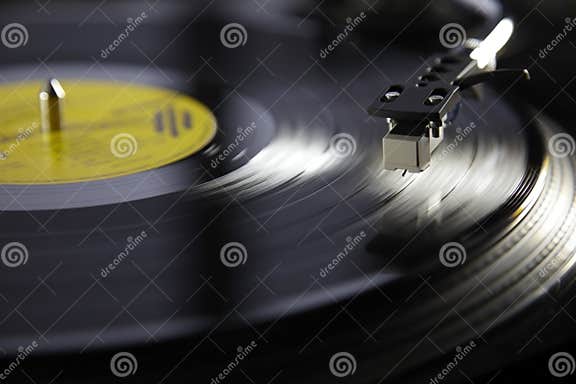 Turntable rim (close up) stock photo. Image of entertainment - 10170824