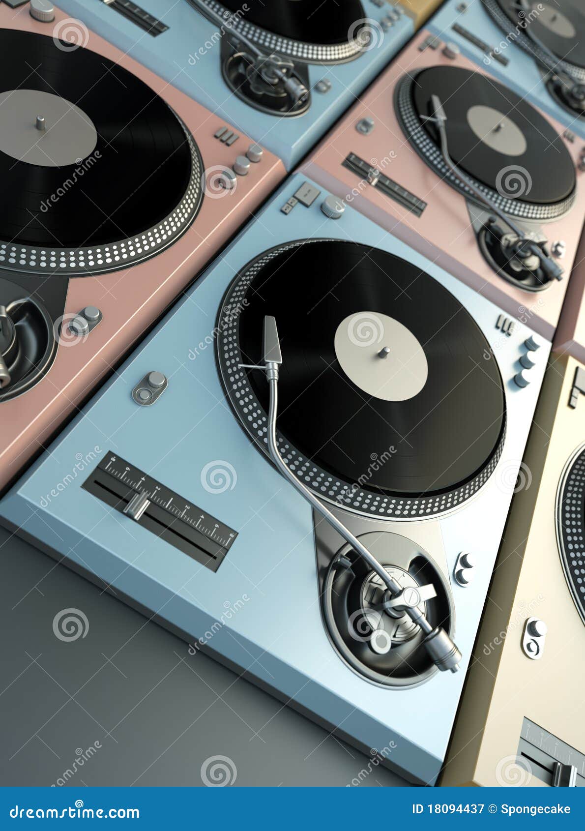 Turntables Royalty-Free Stock Photography | CartoonDealer.com #96167