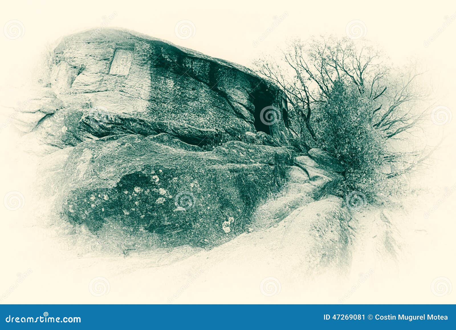 Turnu monastery monk cell stock image. Image of cell - 47269081