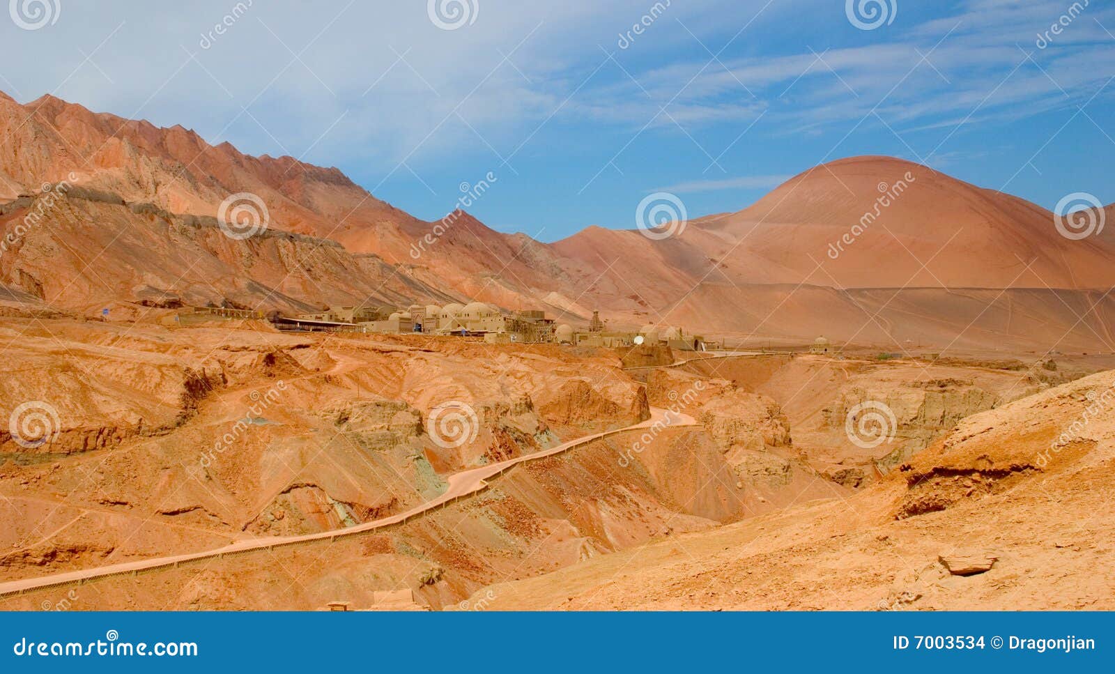 Turpan stock photo. Image of asia, blue, torrid, cloud - 7003534