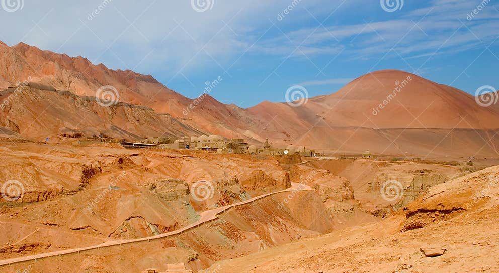 Turpan stock photo. Image of asia, blue, torrid, cloud - 7003534