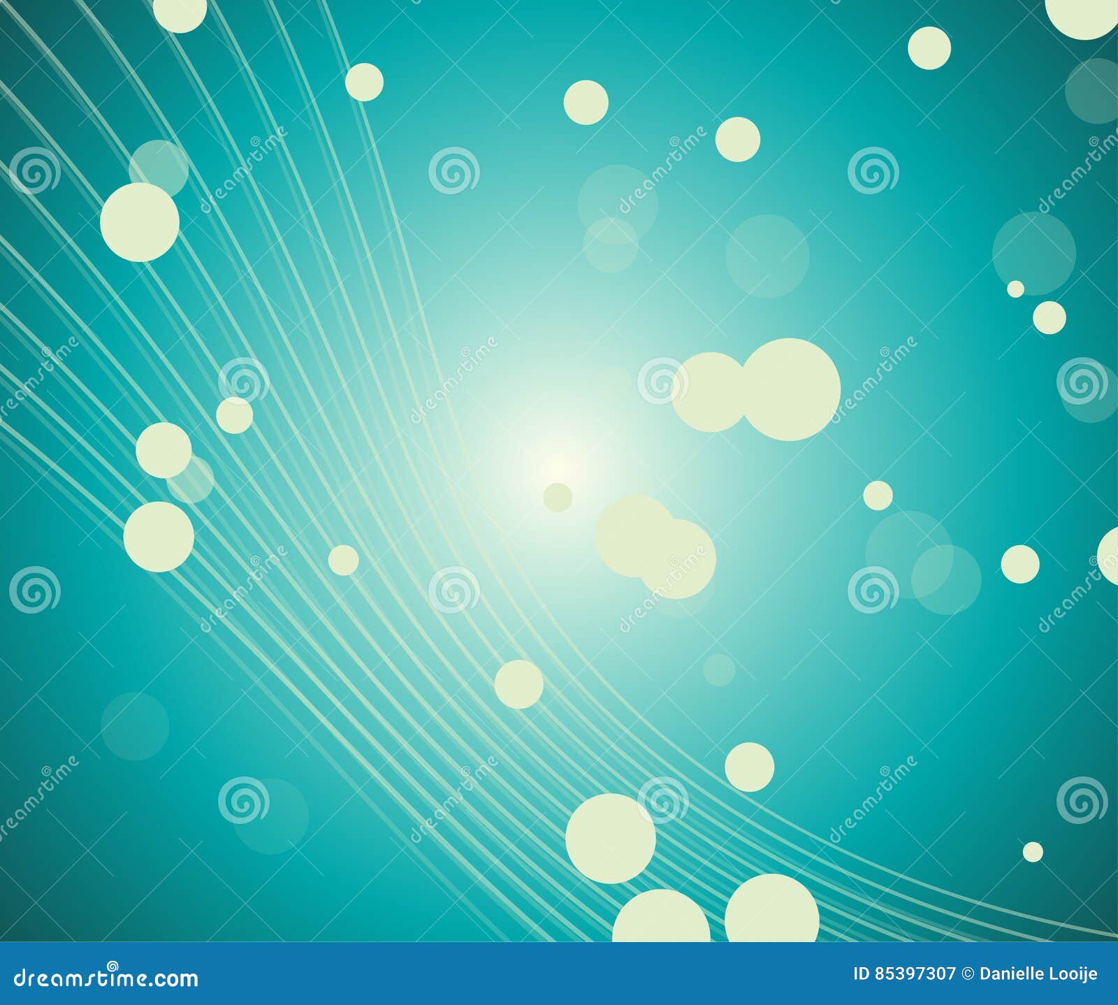 A Turqoise Abstract Background Stock Illustration - Illustration of ...