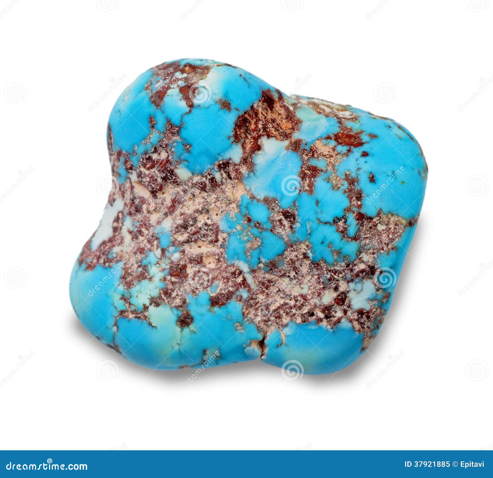 Turquesa imagen de archivo. Imagen de aislado, azul, gema - 37921885