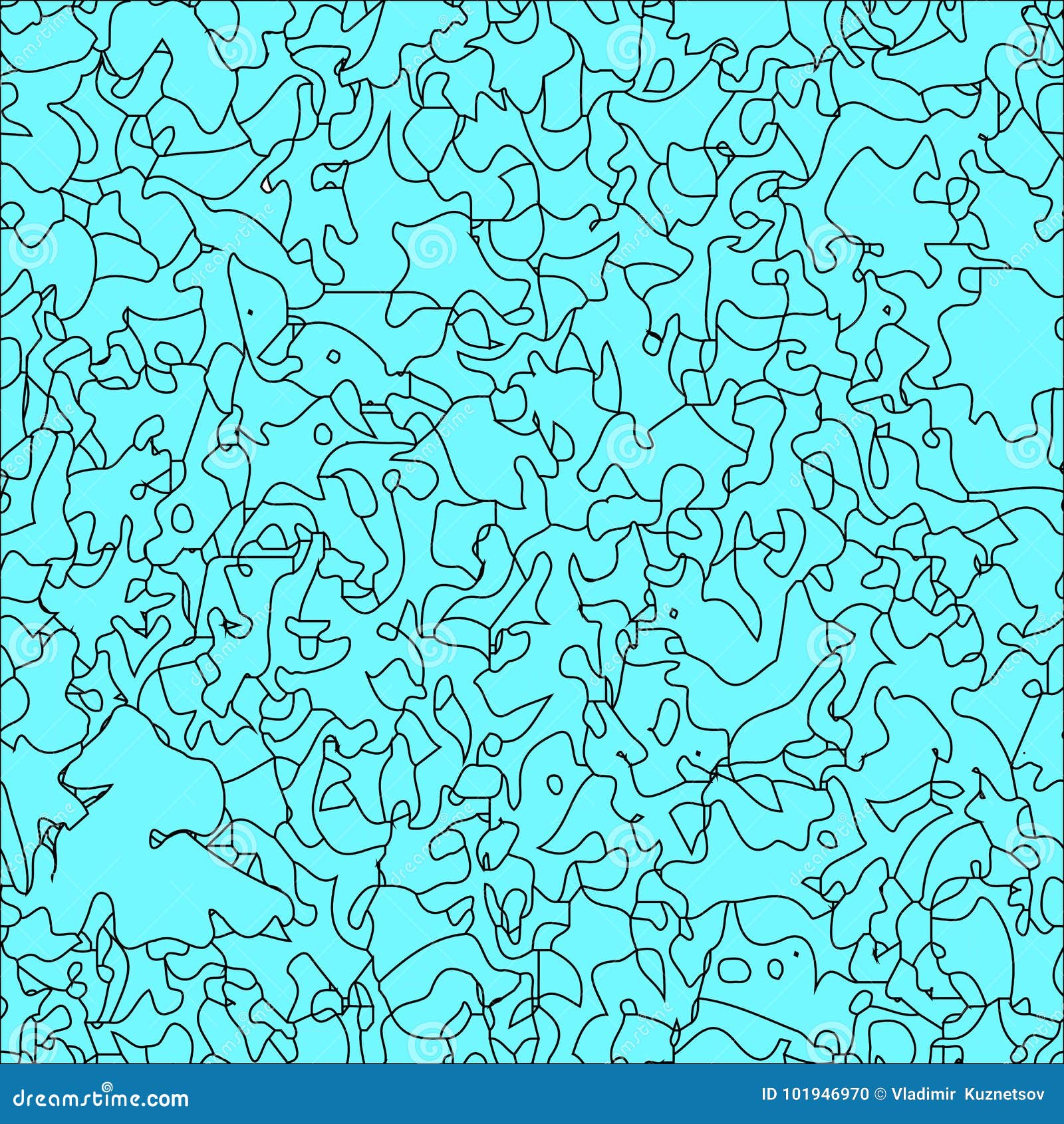 Turquoise Background with Patterns, Background Texture Stock Vector ...