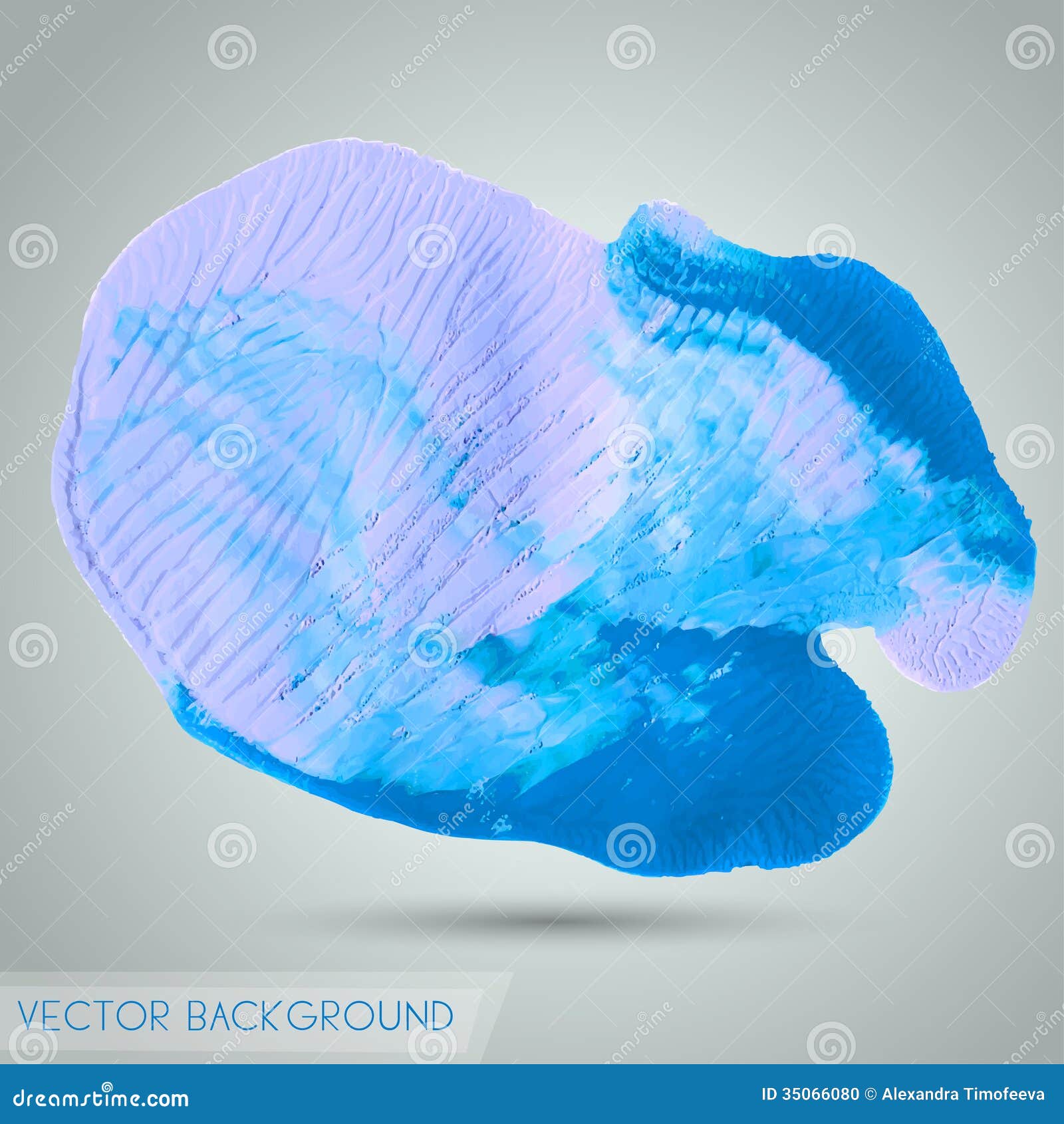 Turquoise Blue Abstract Acrylic Texture Stock Vector - Illustration of ...