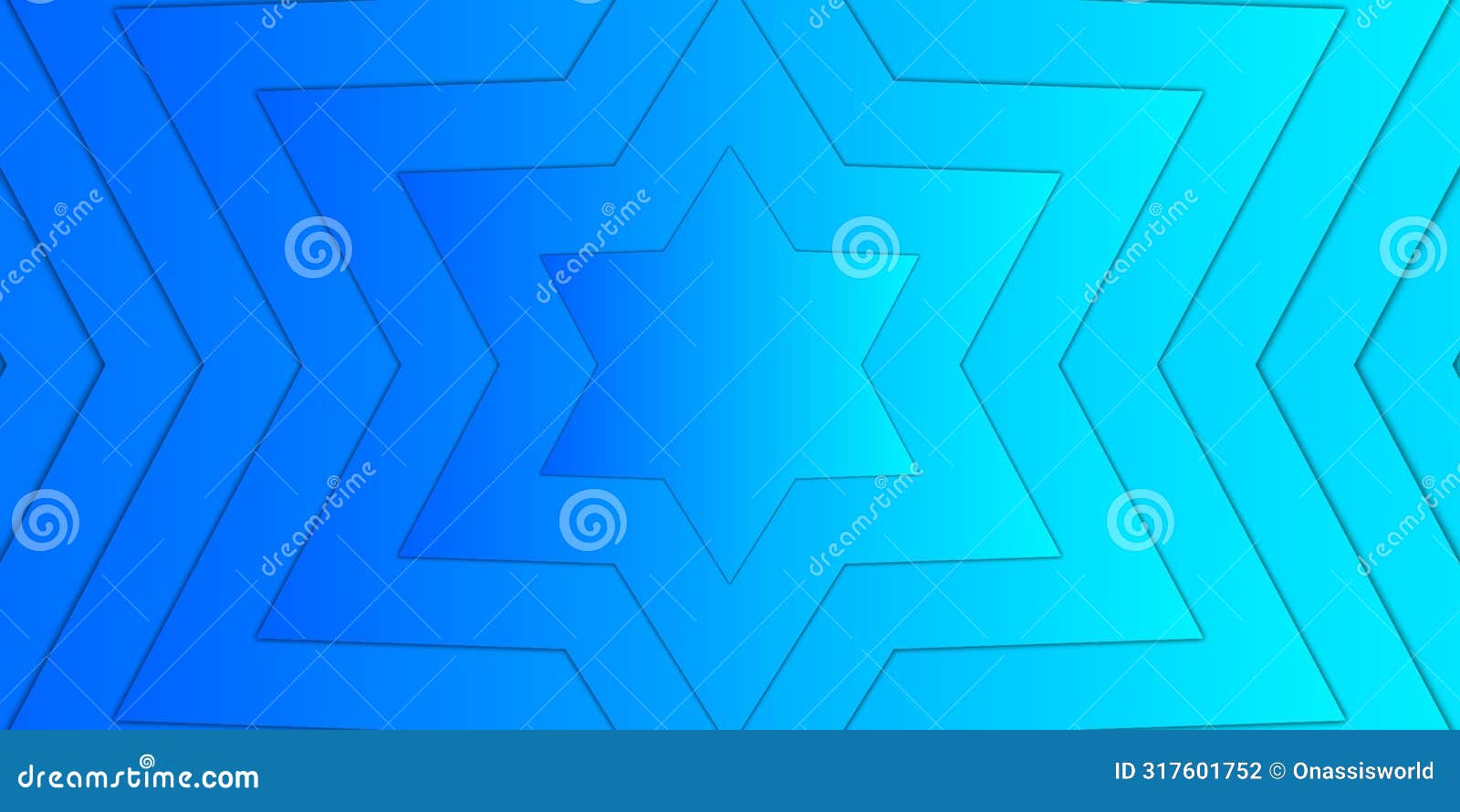 Turquoise Blue Abstract Background Burs Shapes Template Stock Photo ...