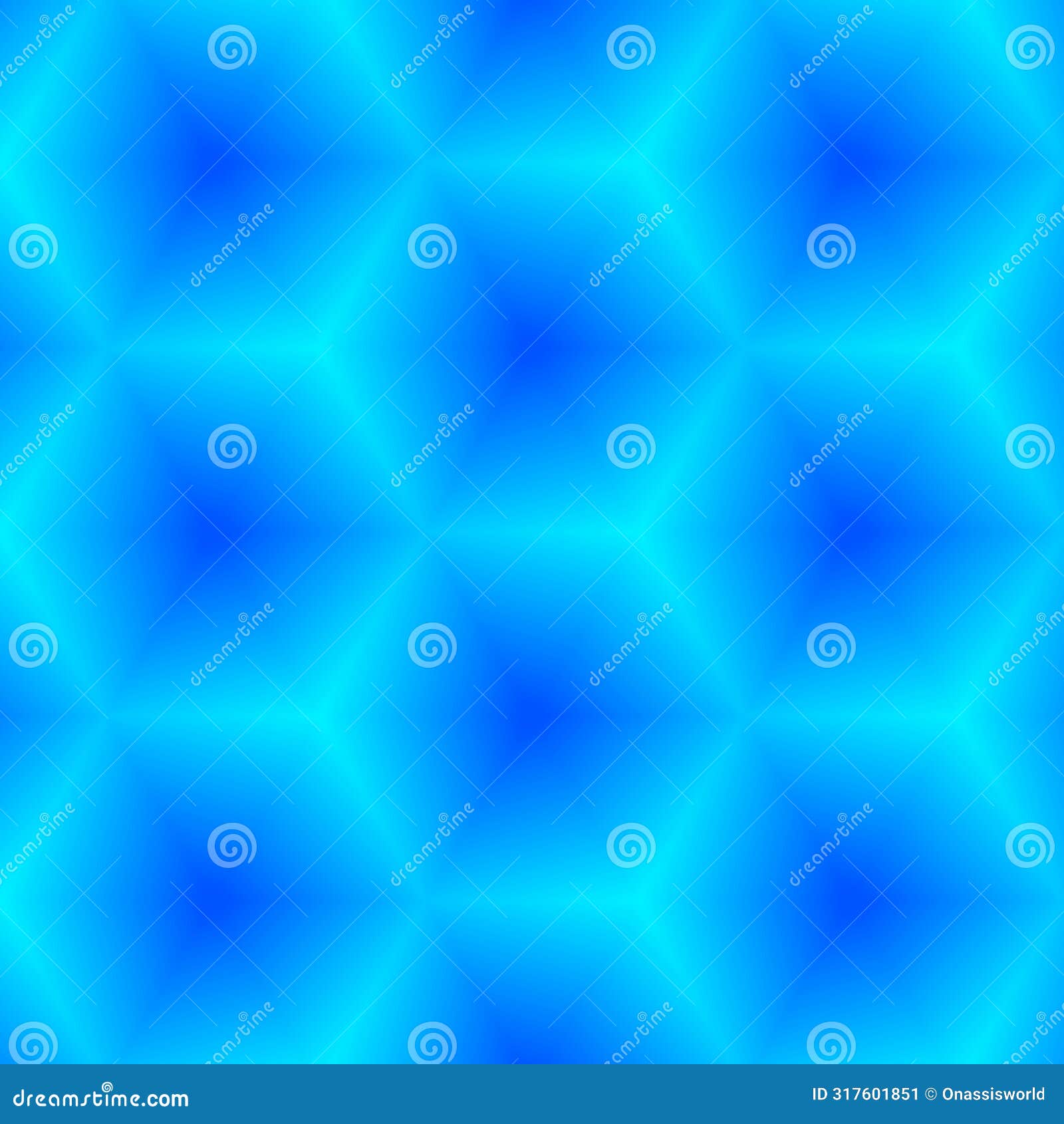 Turquoise Blue Abstract Background Burs Shapes Template Stock Image ...