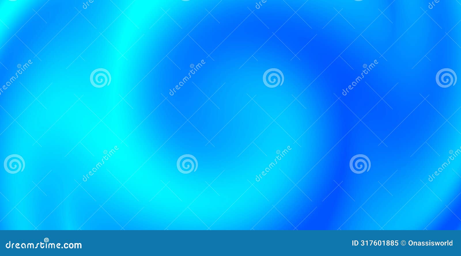 Turquoise Blue Abstract Background Burs Shapes Template Stock Image ...