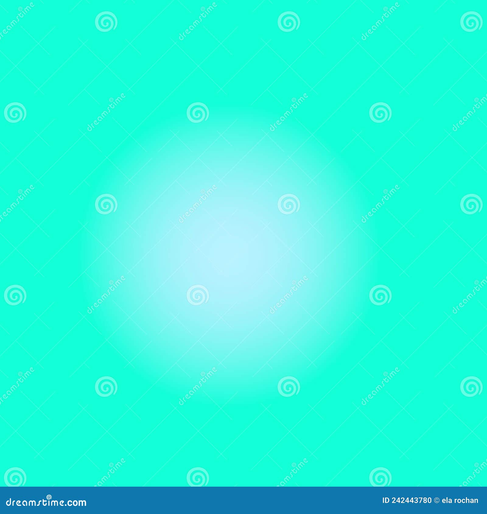Turquoise and Blue Circle Gradient Background Stock Illustration ...