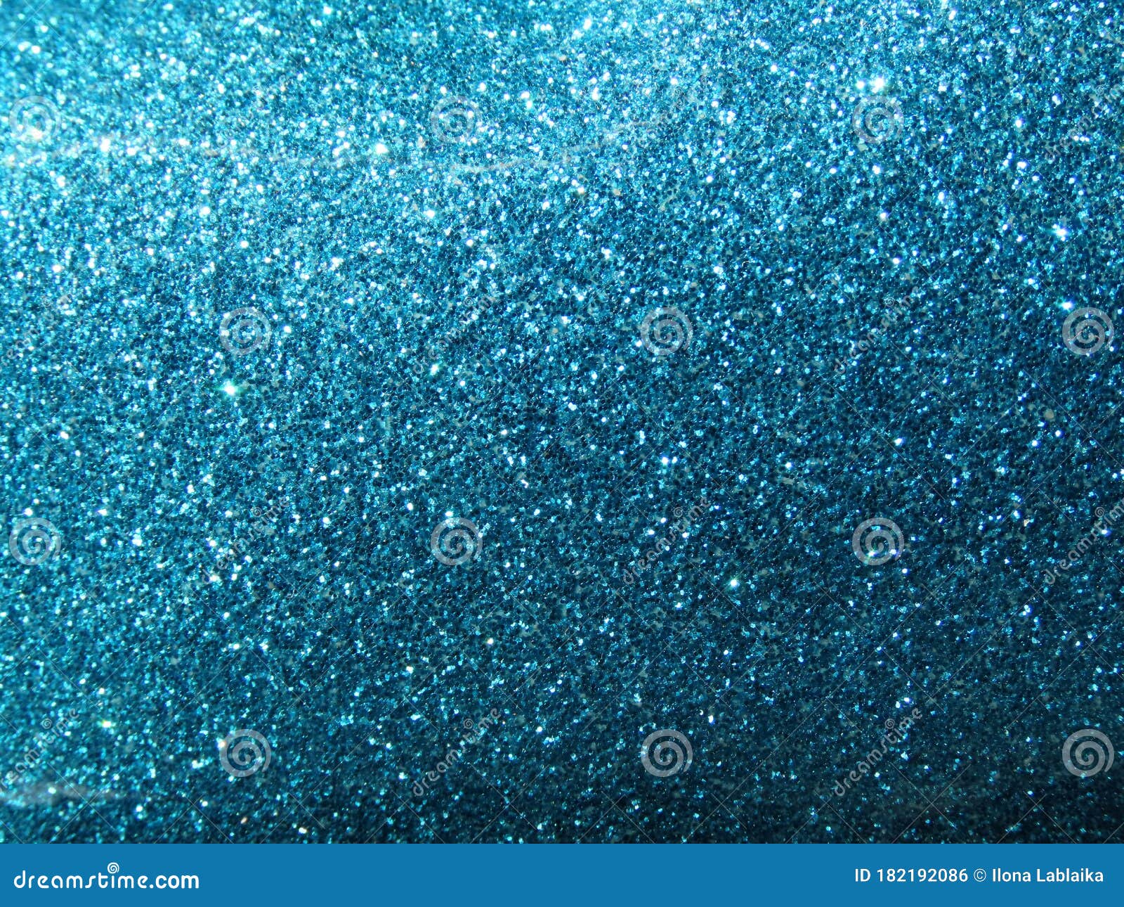 Turquoise blue glitter stock photo. Image of marine - 182192086