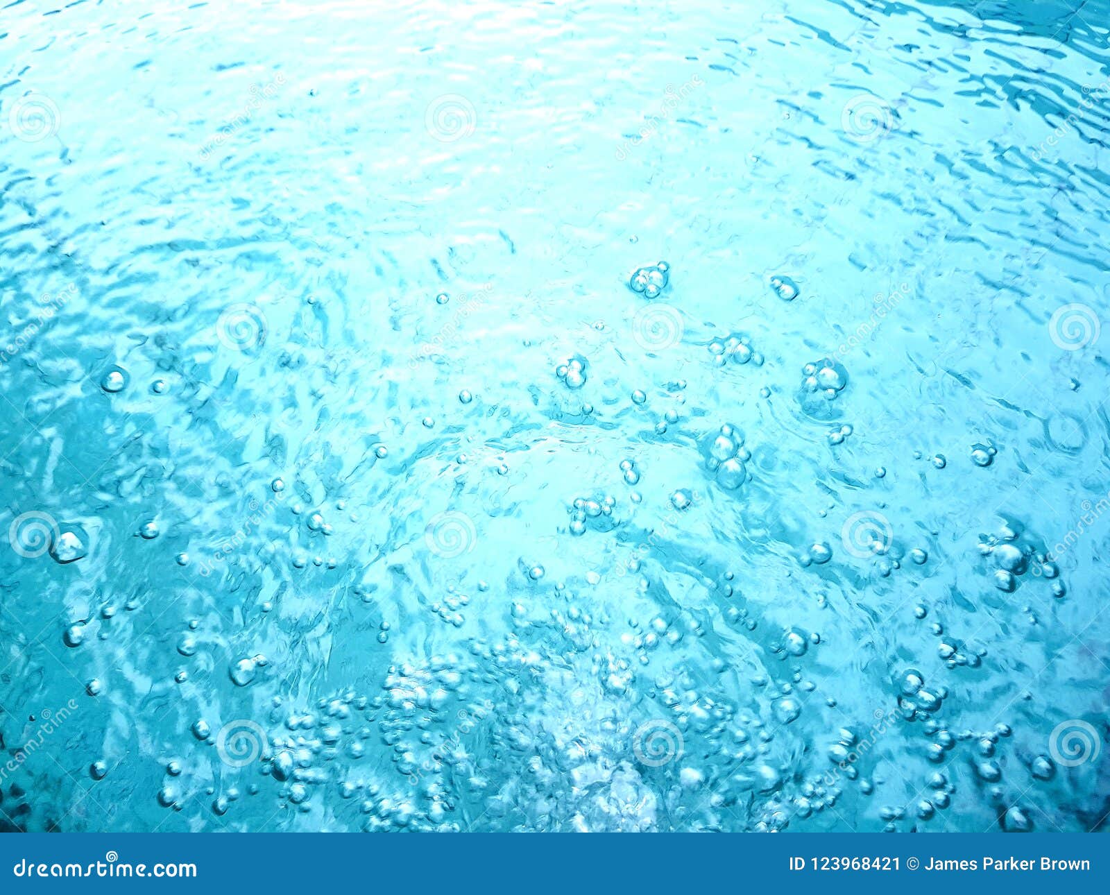 Turquoise Bubbles stock image. Image of reflect, environment - 123968421