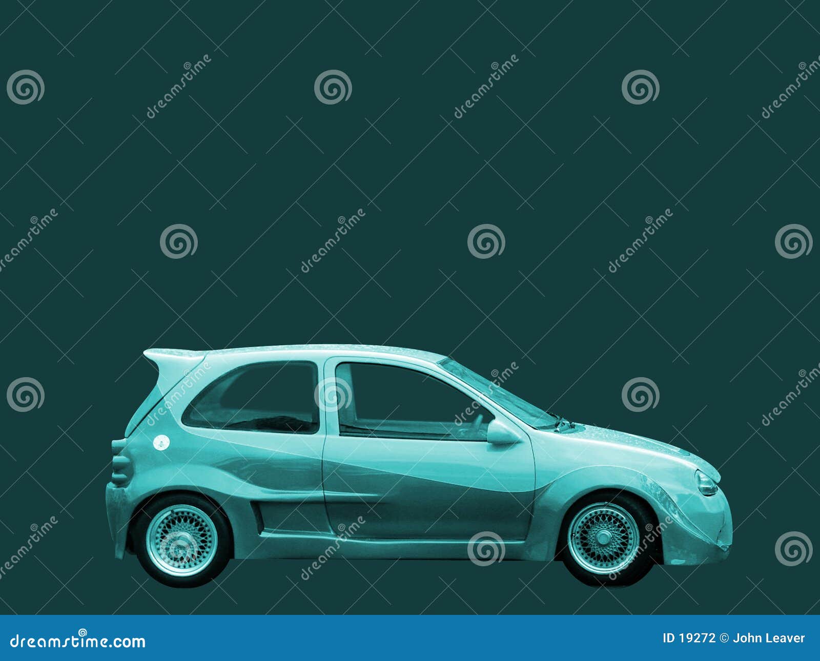 Turquoise car stock photo. Image of slow, vehicle, doors - 19272