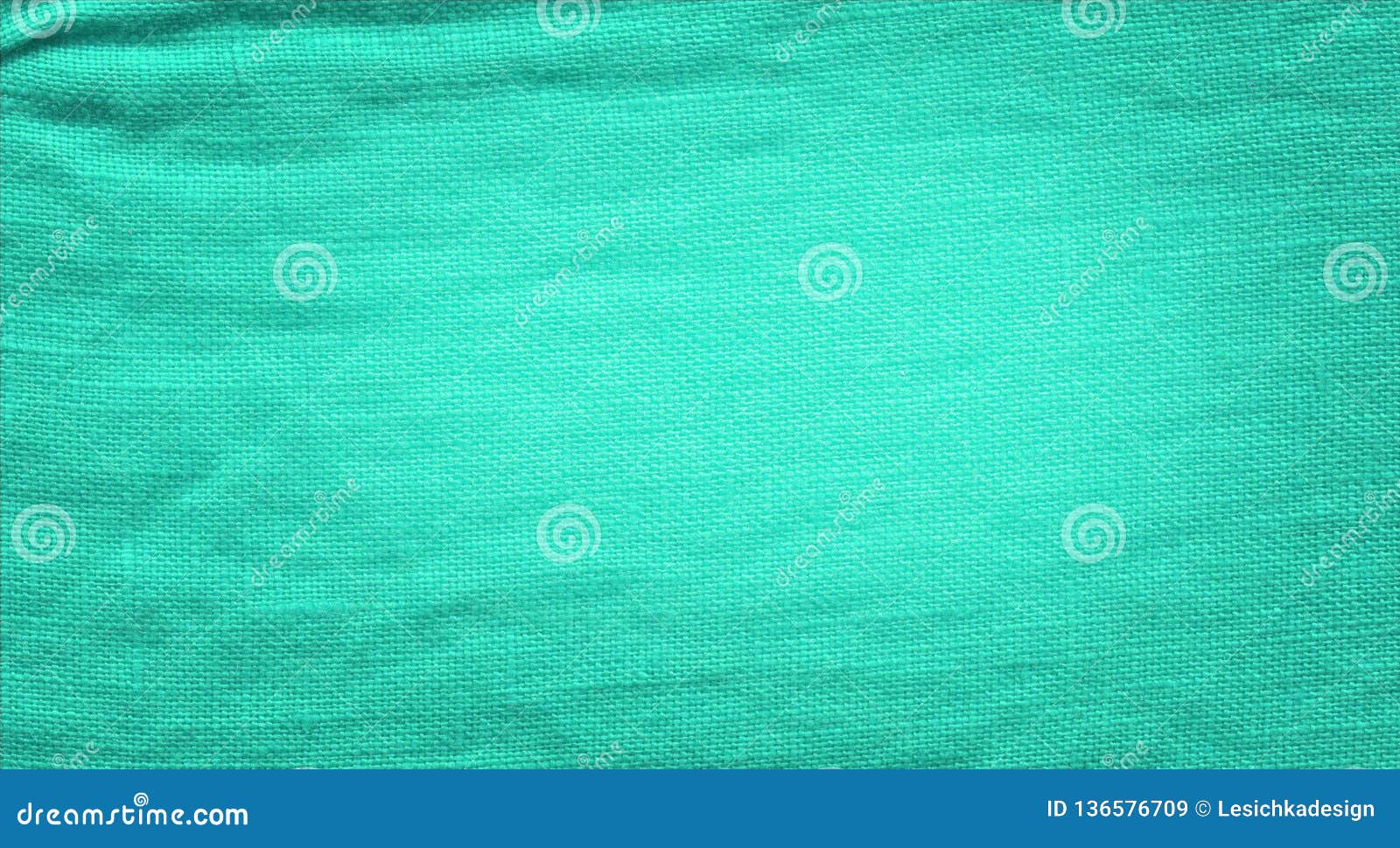 Turquoise Color Cotton Fabric Background Stock Image - Image of cloth ...