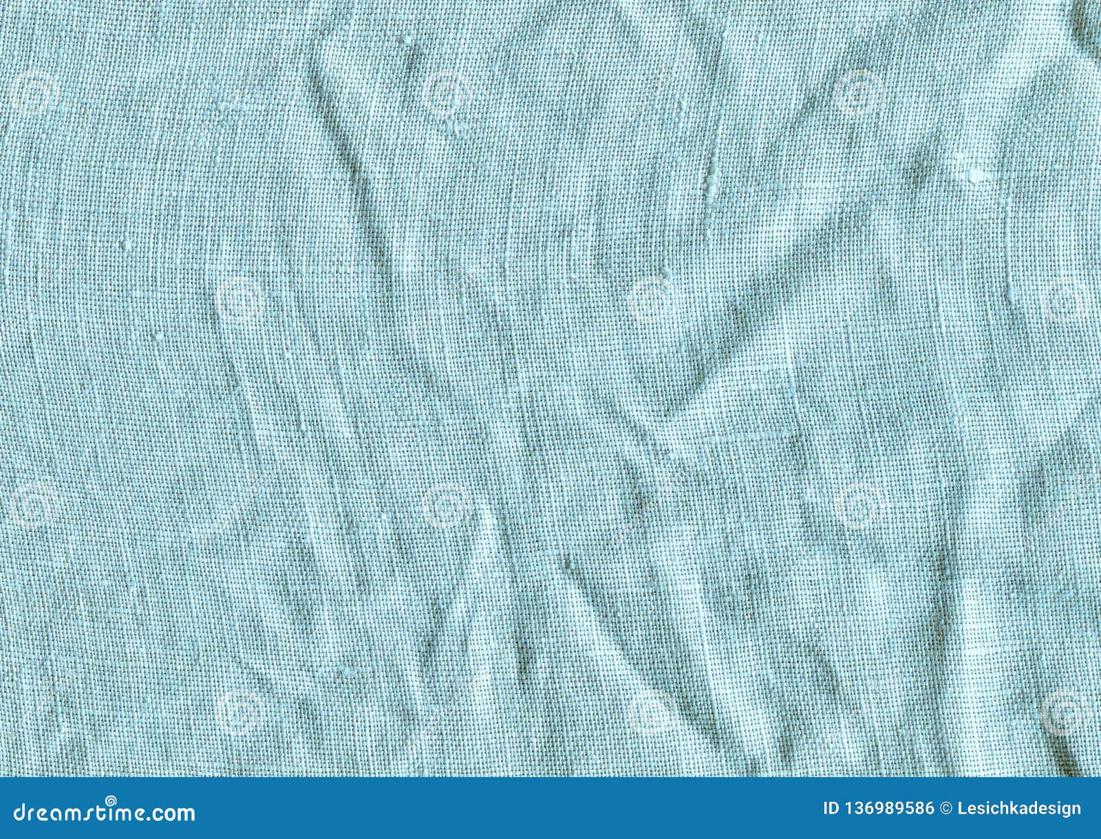 Turquoise Color Cotton Fabric Background Stock Photo - Image of fashion ...