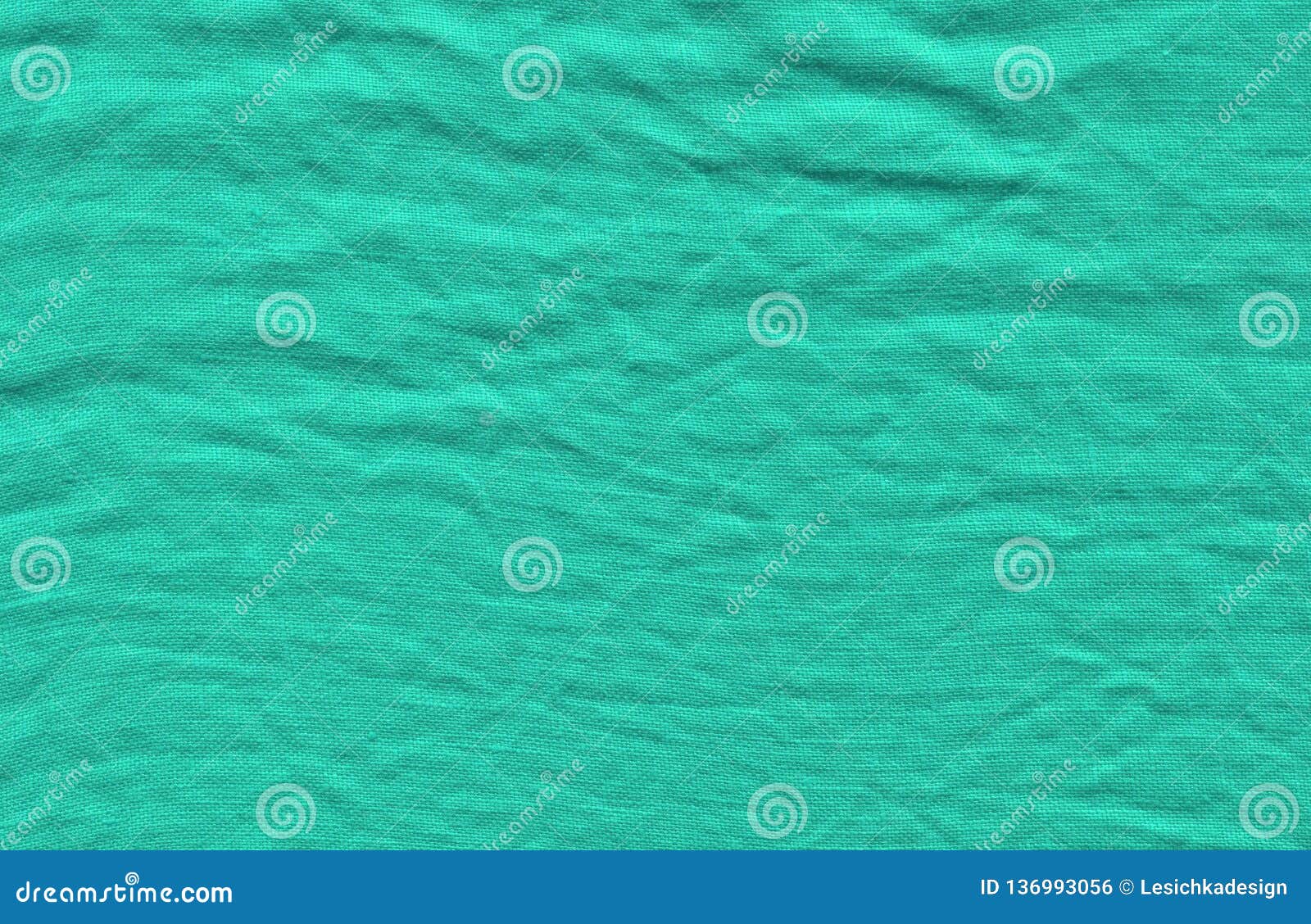Turquoise Color Cotton Fabric Background Stock Photo - Image of cotton ...