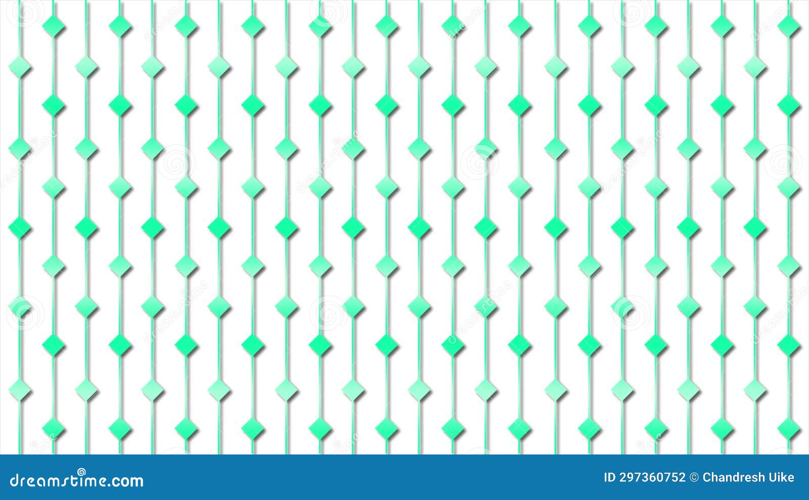 Turquoise Color Diamond Shape Pattern Simple Background, Simple Shapes ...