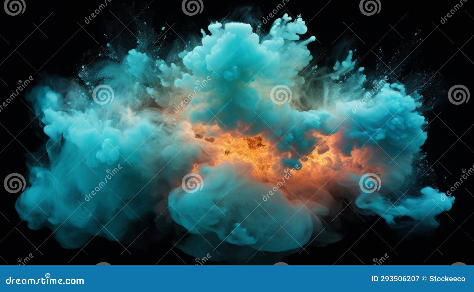 Turquoise Cosmic Cloud: Dynamic Color Combinations with Nasa ...