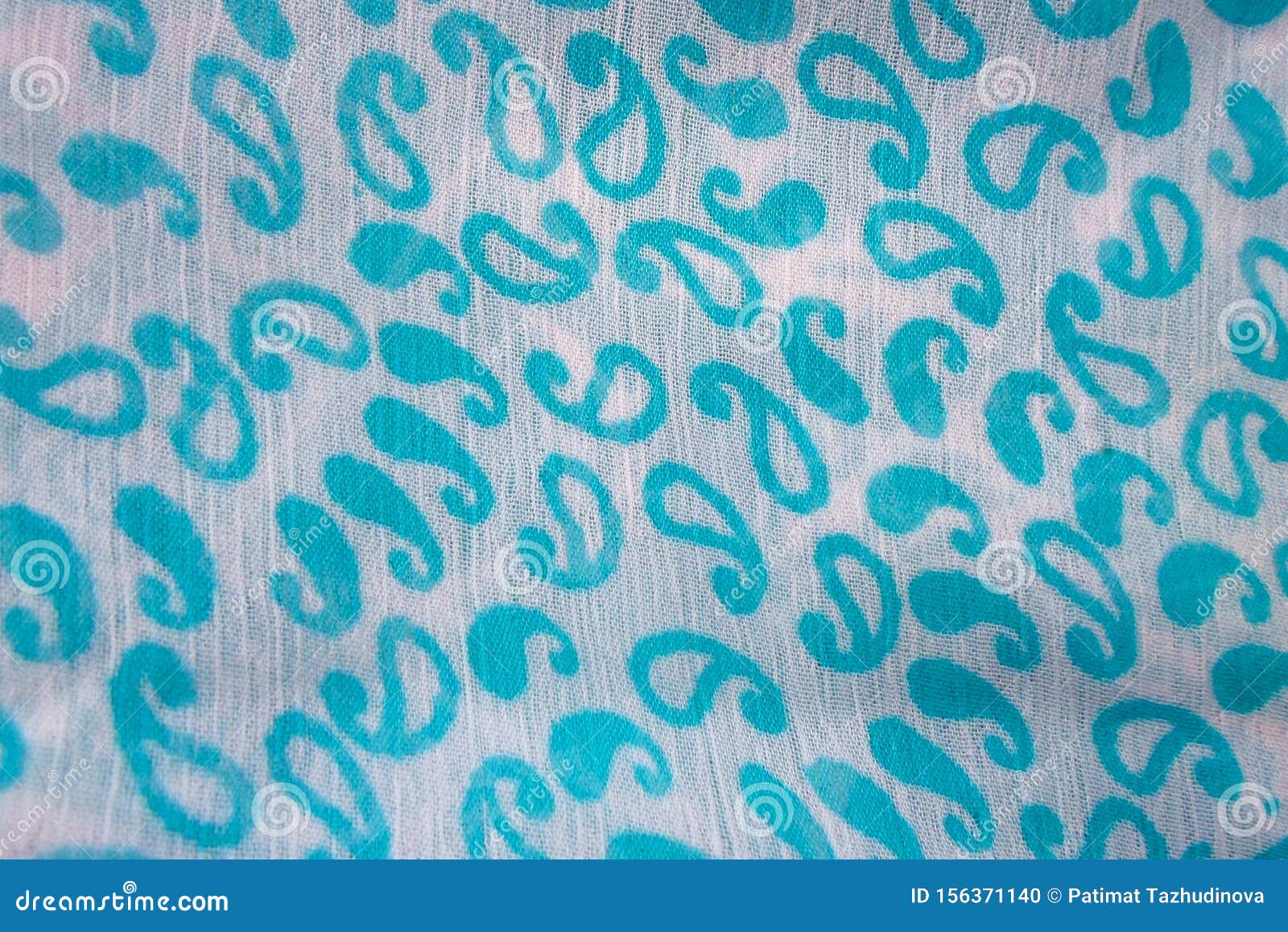 Turquoise Fabric Texture. Textile Background. Cloth on Fabric Stock ...