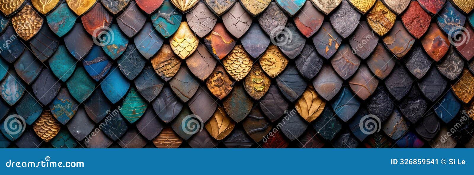 Turquoise and Gold Mosaic Tile Wall Texture with Arabesque Moroccan ...