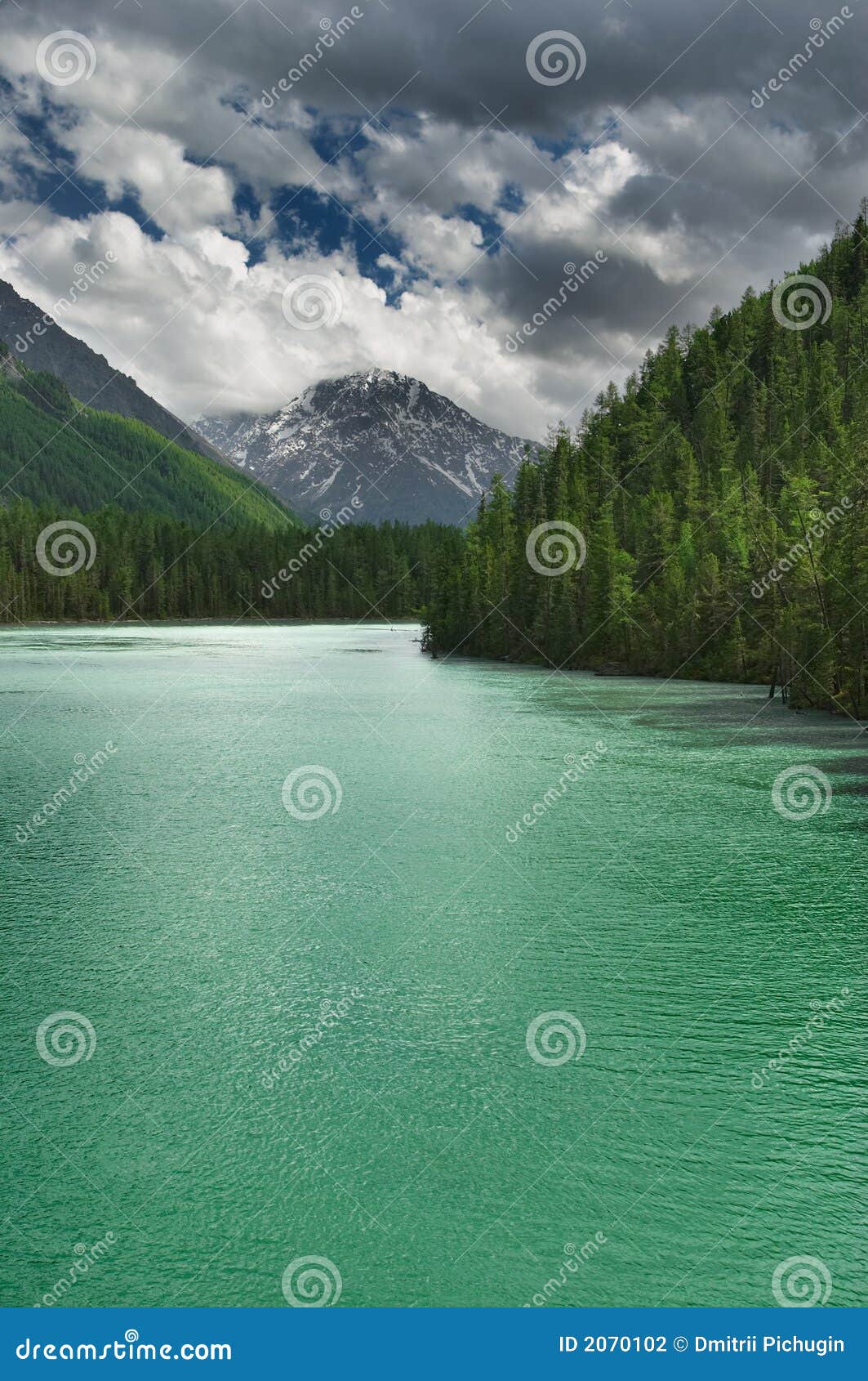 Turquoise lake stock photo. Image of colorful, environment - 2070102