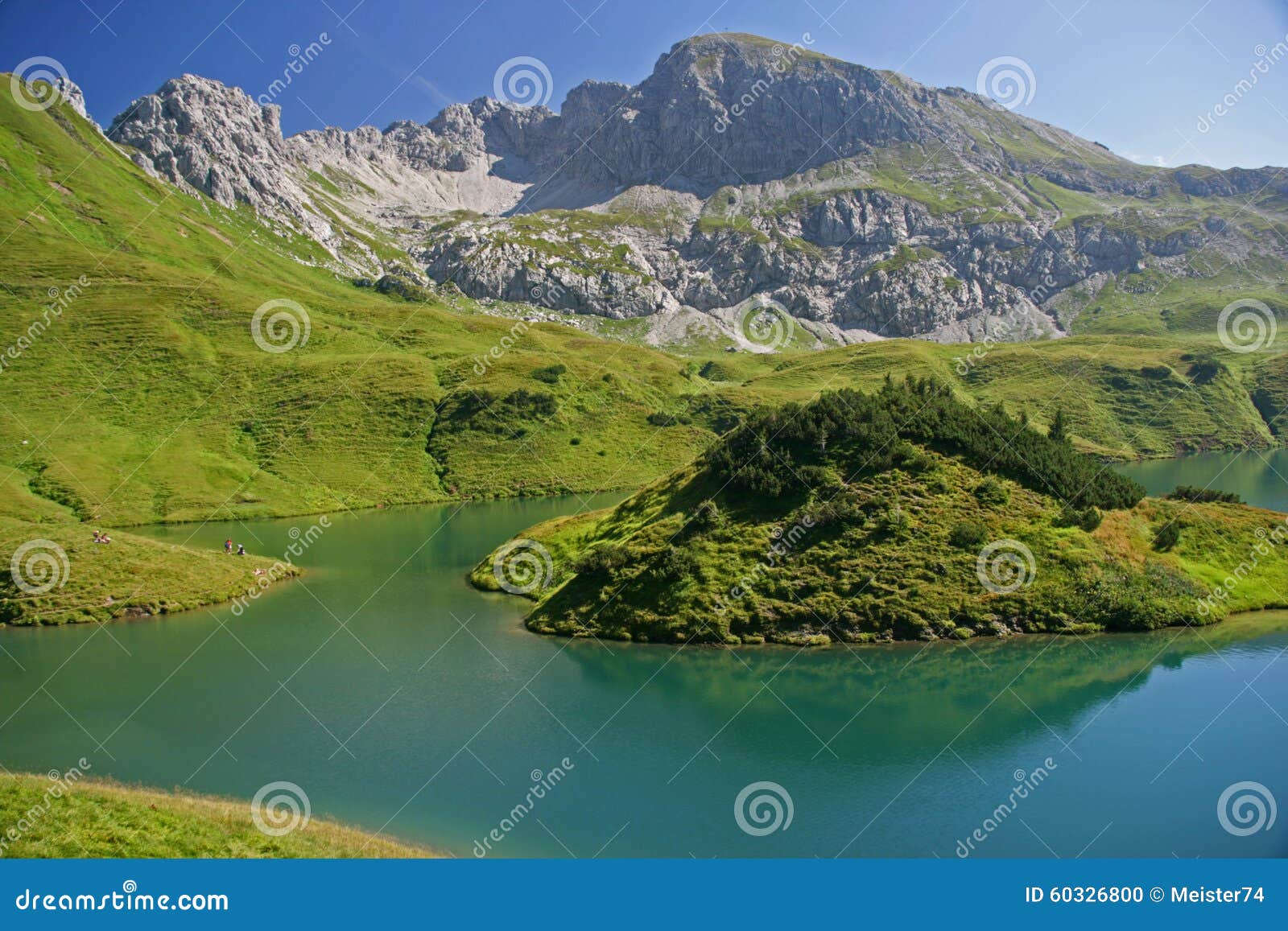 Turquoise Lake - Schrecksee Stock Photo - Image of bavaria, lake: 60326800